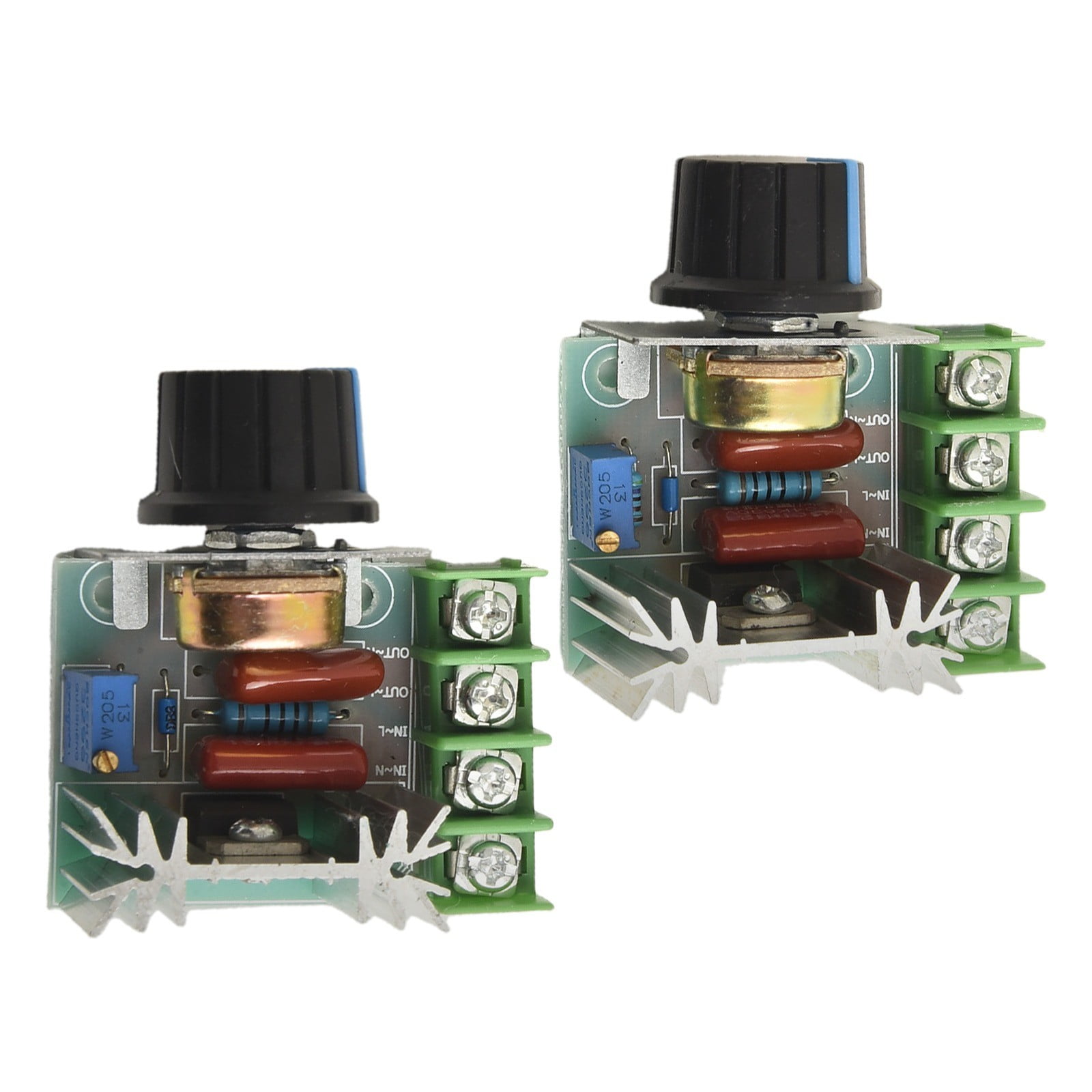 2pcs Thyristor Electronic Voltage 220V 2000W Motor Speed Controller SCR ...