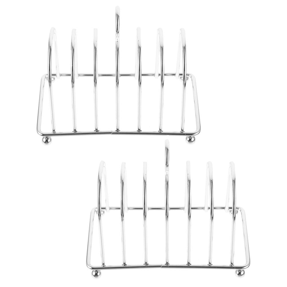 2pcs Toast Bread Rack Holder Toast Bread Rack Stainless Steel Toast ...