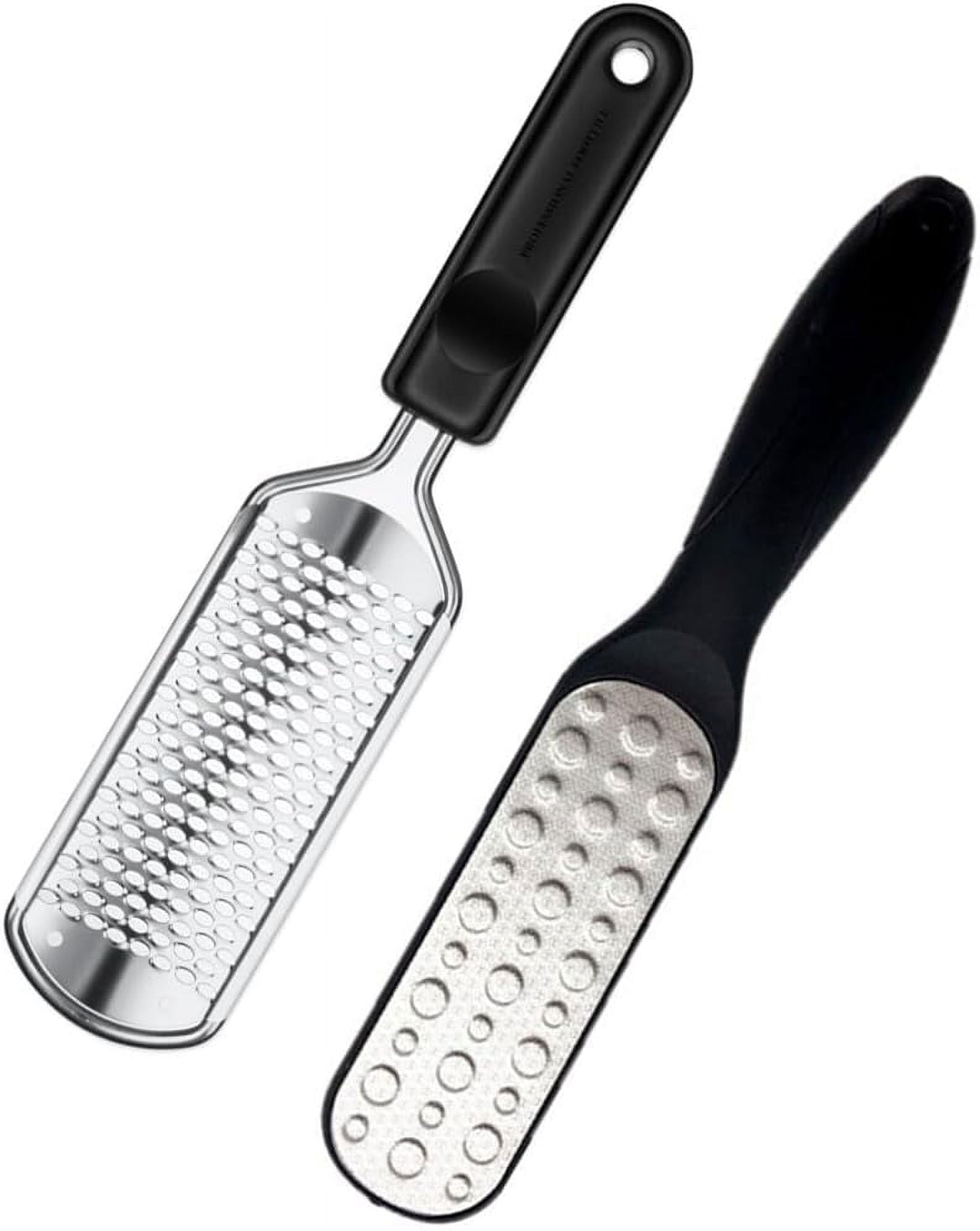 2pcs Tonge Scrpaer Heel Scrubber Pedicure Tools Foot Grinder Foot ...