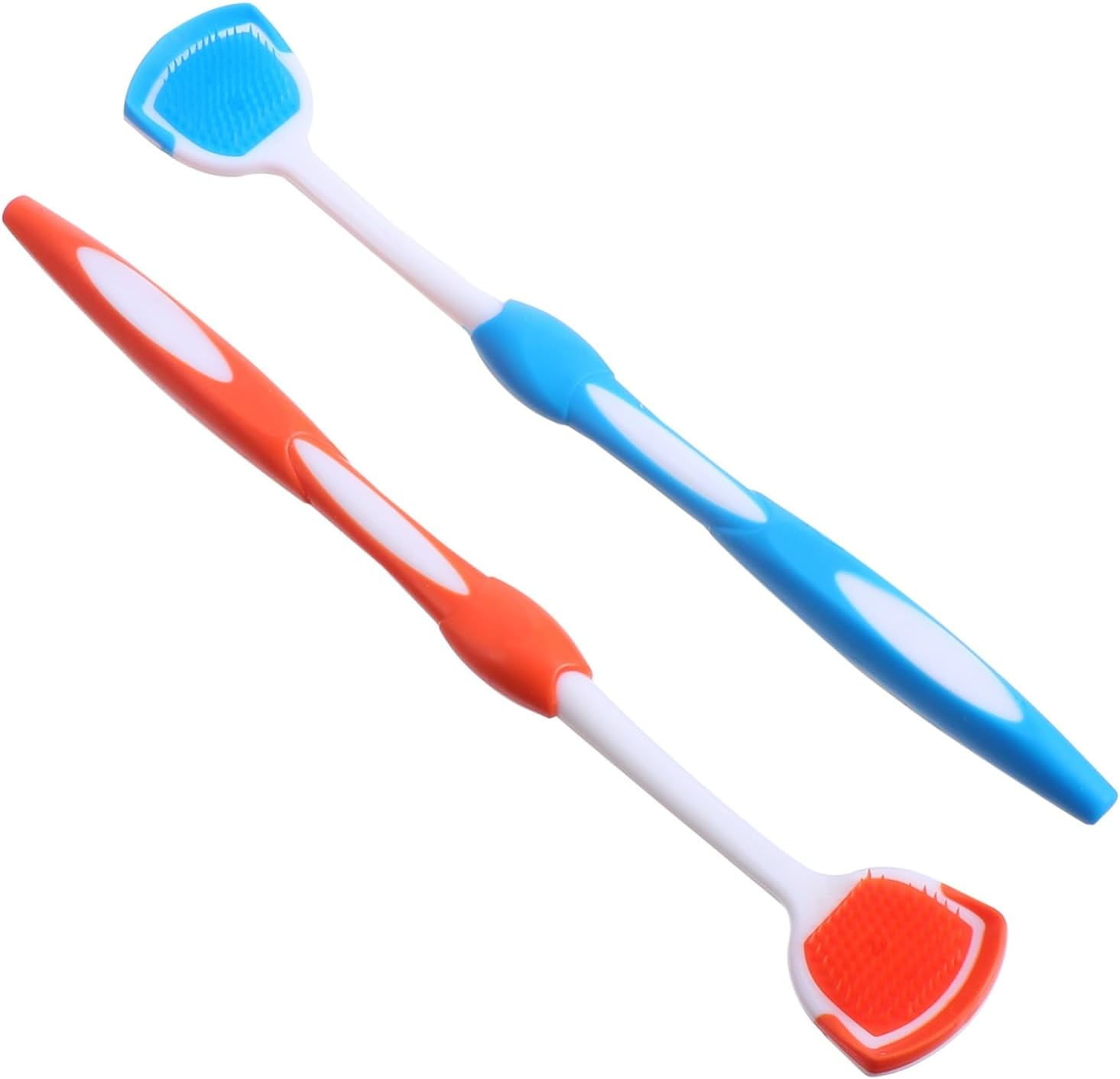 2pcs Tongue Cleaning Brush Metal Spatula Tools for Kids Plastic Cleaner ...