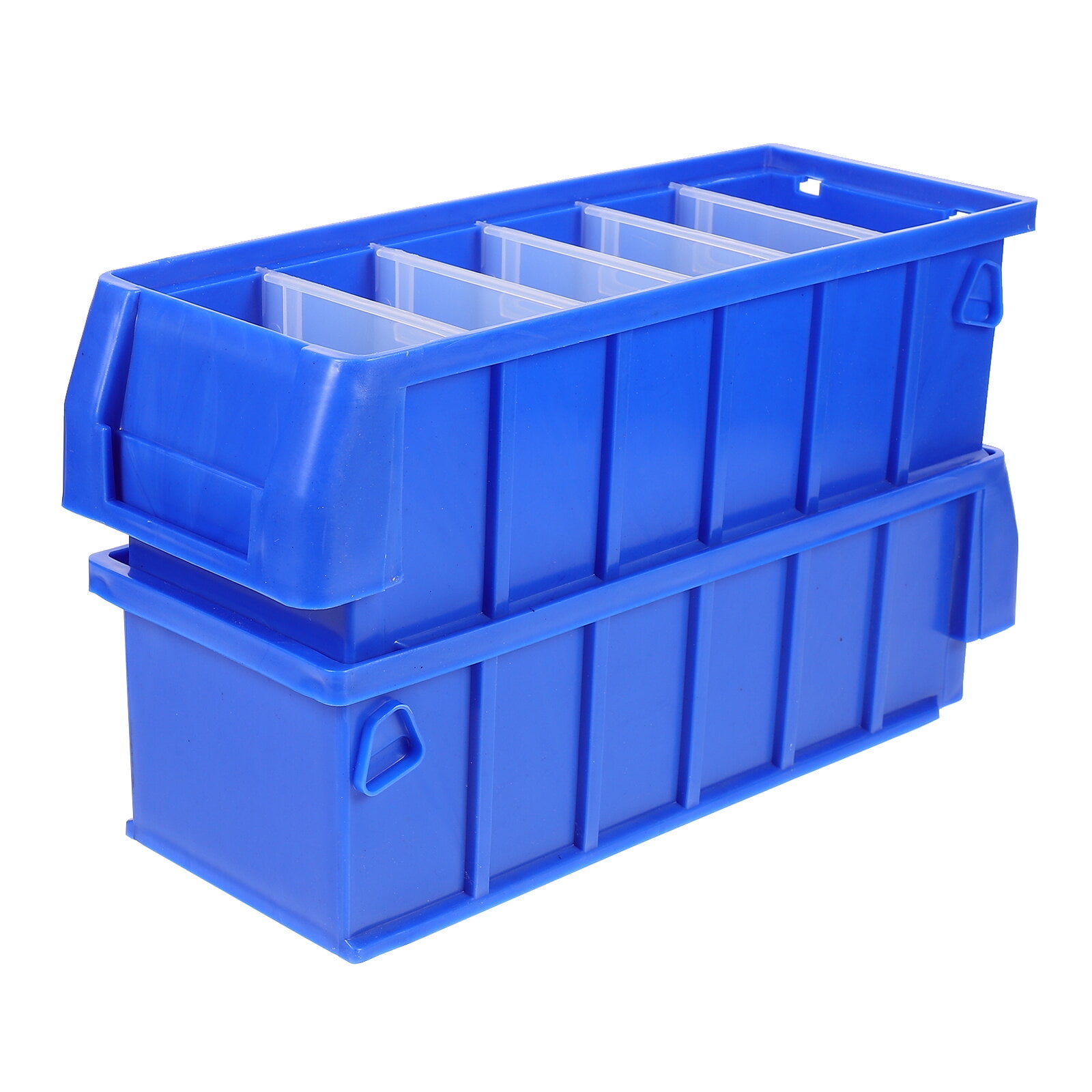 Blue Component Storage Box for Tools and Parts Organization Made of ...