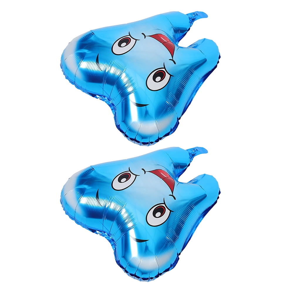 2pcs Tooth Shaped Balloons Dental School Balloons Tooth Foil Balloons ...