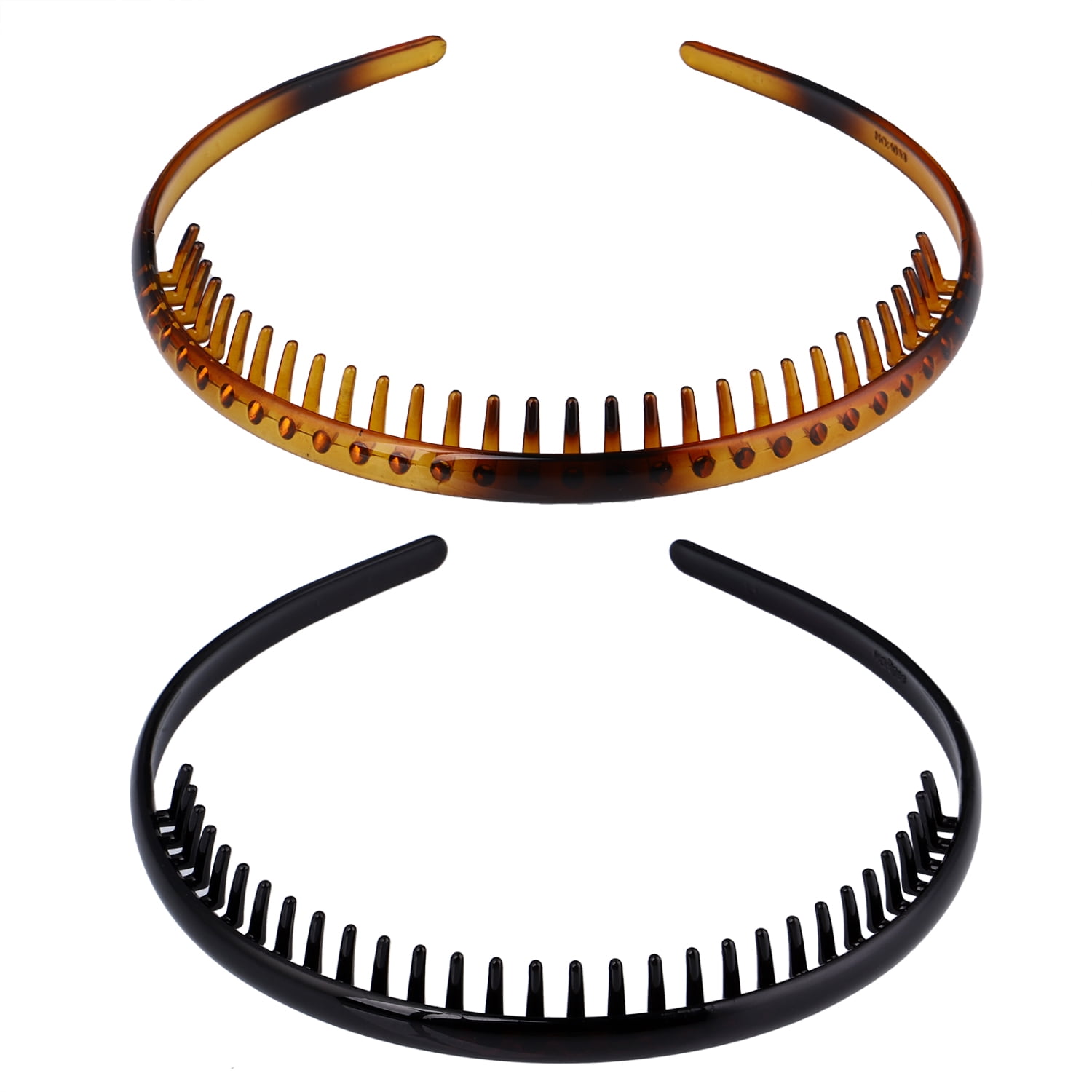 2pcs Toothed Hair Hoops Anti-slip Hair Hoops Fashion Hair Bands Daily ...