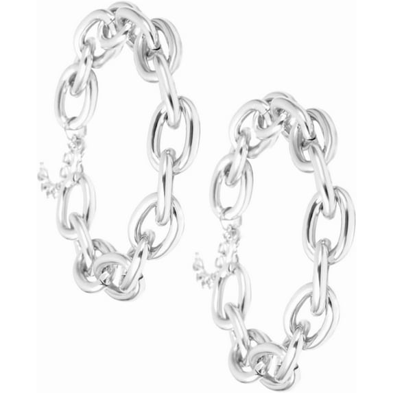 2pcs Top Chunky Metal Chain Necklaces for Women Punk Jewelry ...