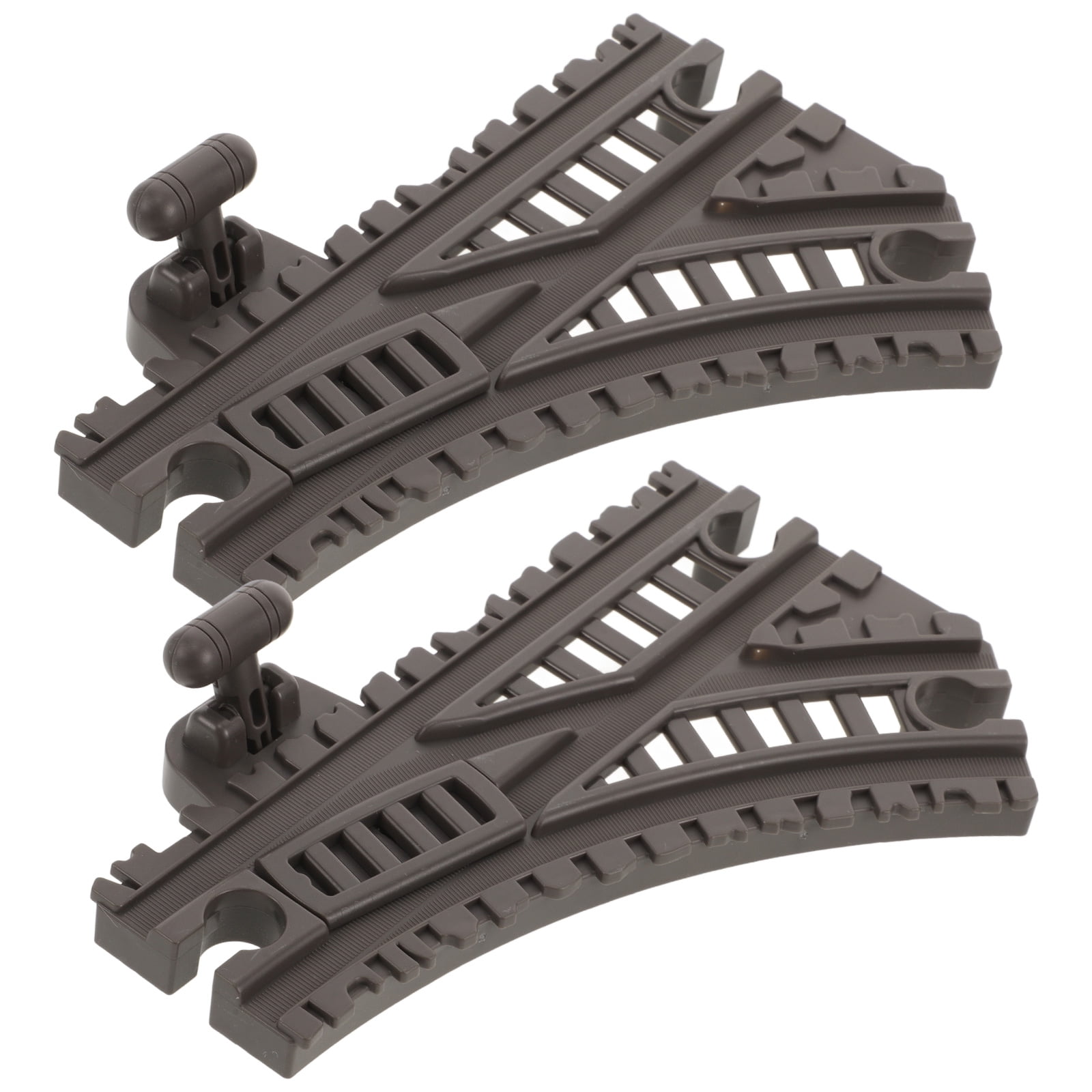 2pcs Train Track Accessory for Kids Plastic Replacement Train Track ...