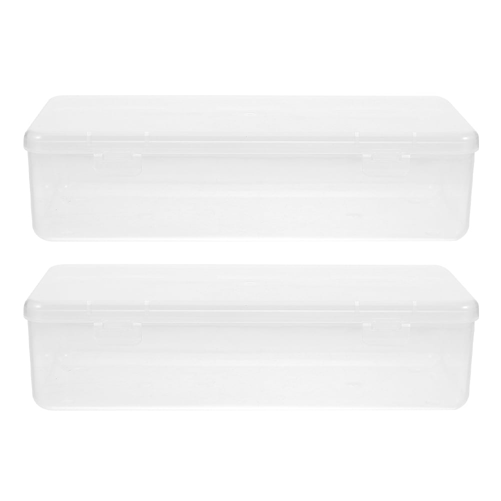 2pcs Transparent Cheese Storage Box with Lid Cheese Keeper for Fridge ...