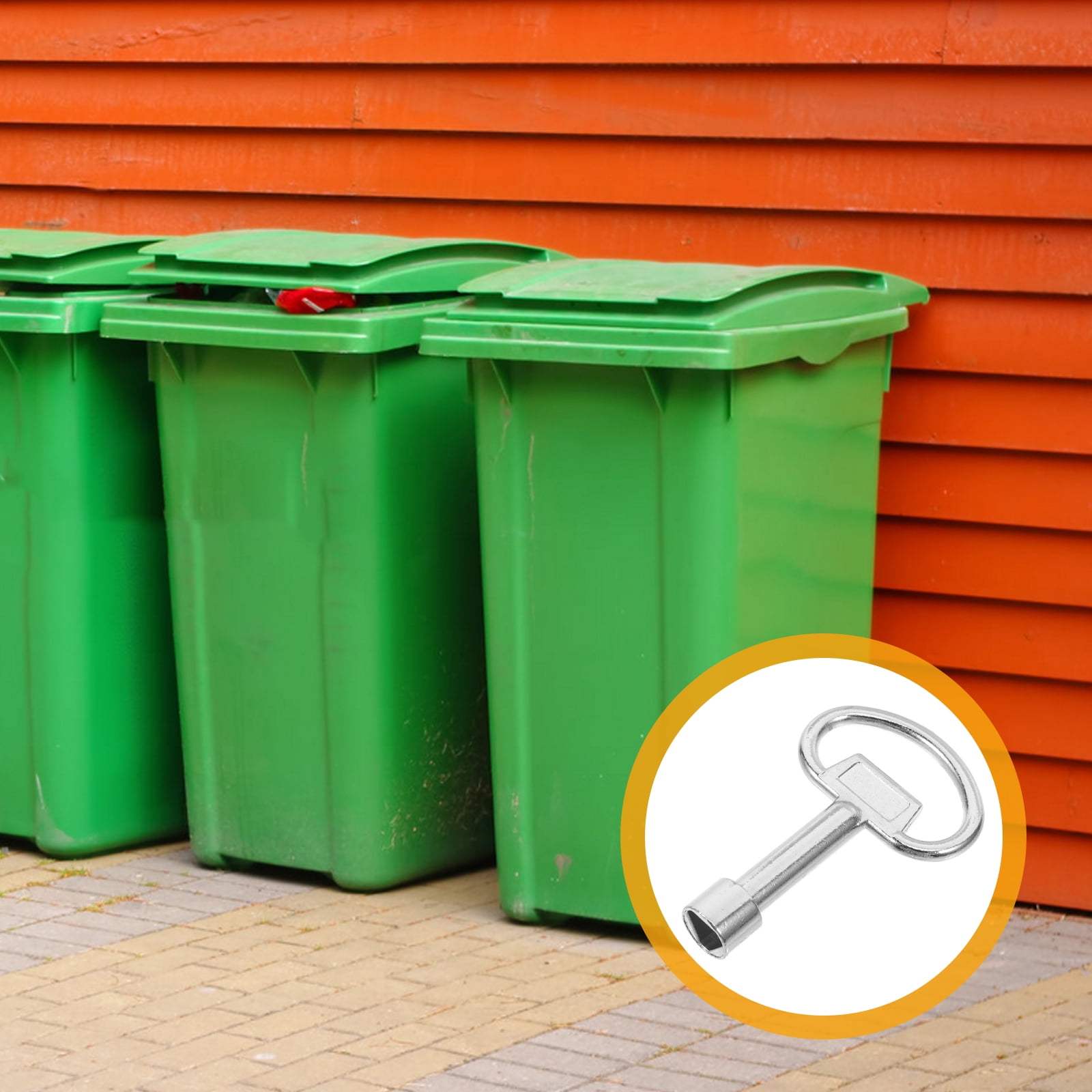 2pcs Triangle Socket Key Electric Cabinet Panel Keys Utility Cabinet ...