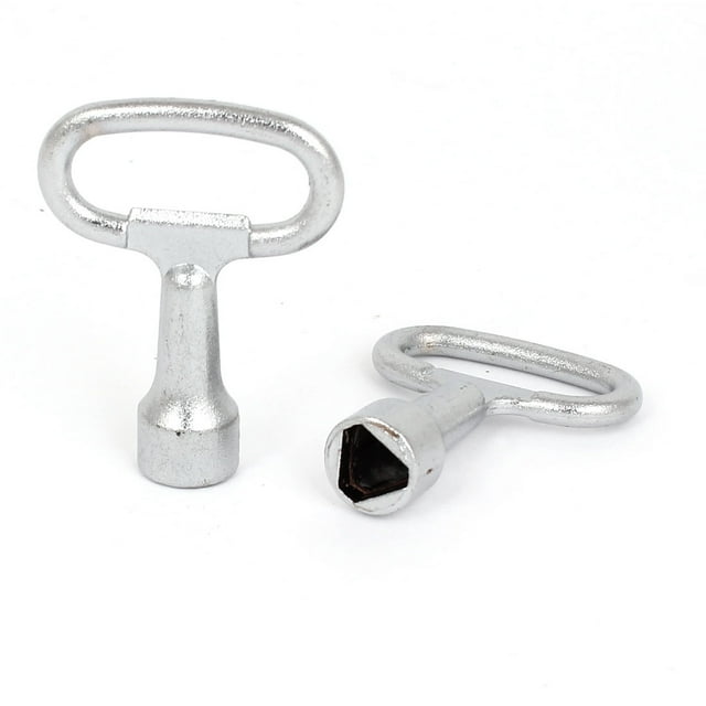 2pcs Triangle Utility Key for Gas Electric Meter Box Cupboard Panel ...