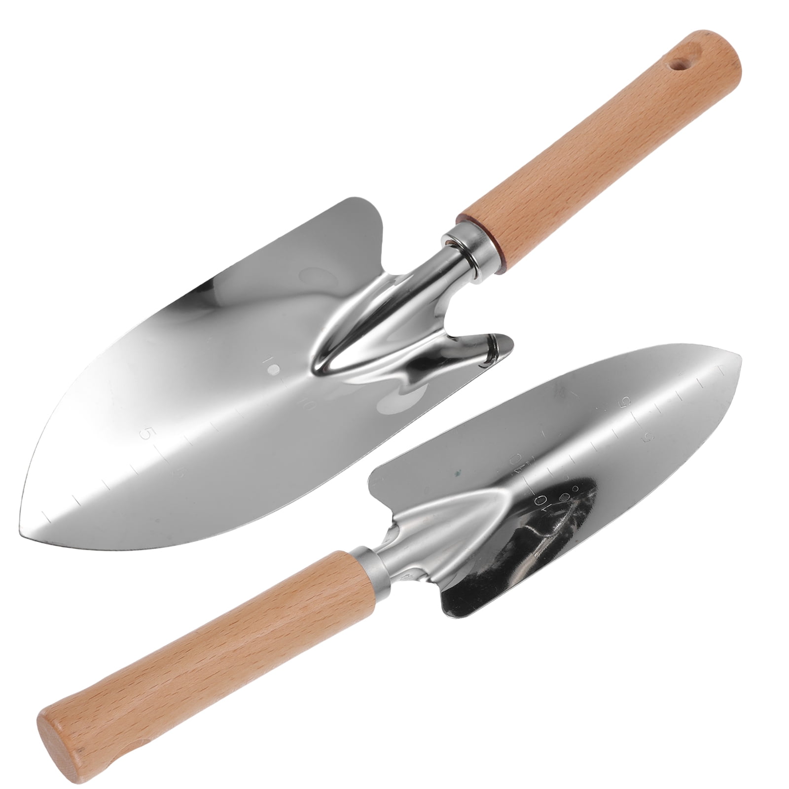 Garden Tools with Stainless Steel Shovel and Assorted Color Handles for ...