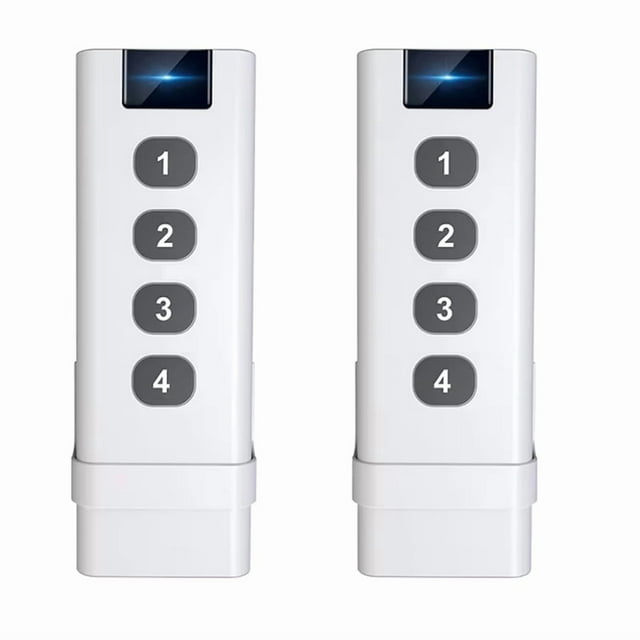 2pcs Tuya ZigBee Control Devices Smart Wireless Scene Switch 4 Key ...