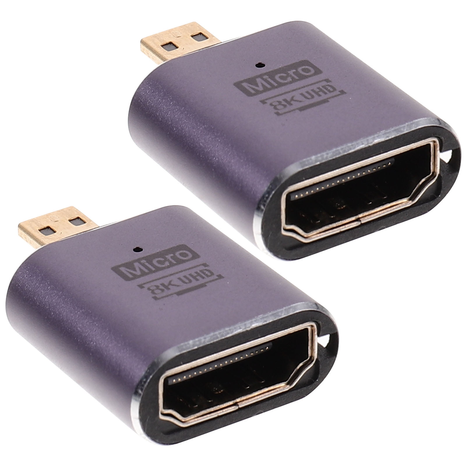 2pcs Tv Connector Monitor Connector Male And Female Video Converter ...