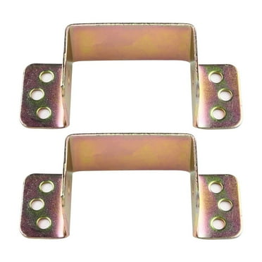 flameer 4 Pieces Bed Rail Brackets Wooden Bed Frame Heavy Duty ...