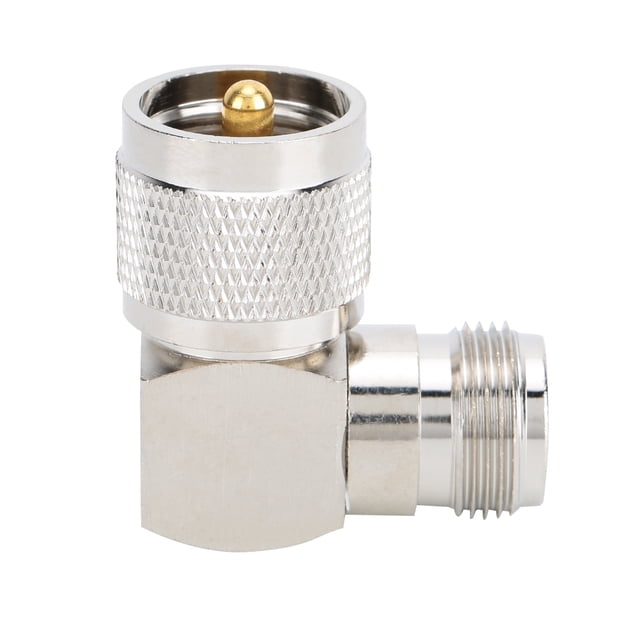 2pcs UHF Male to Female Right Angle Elbow Connector for All N Type and ...