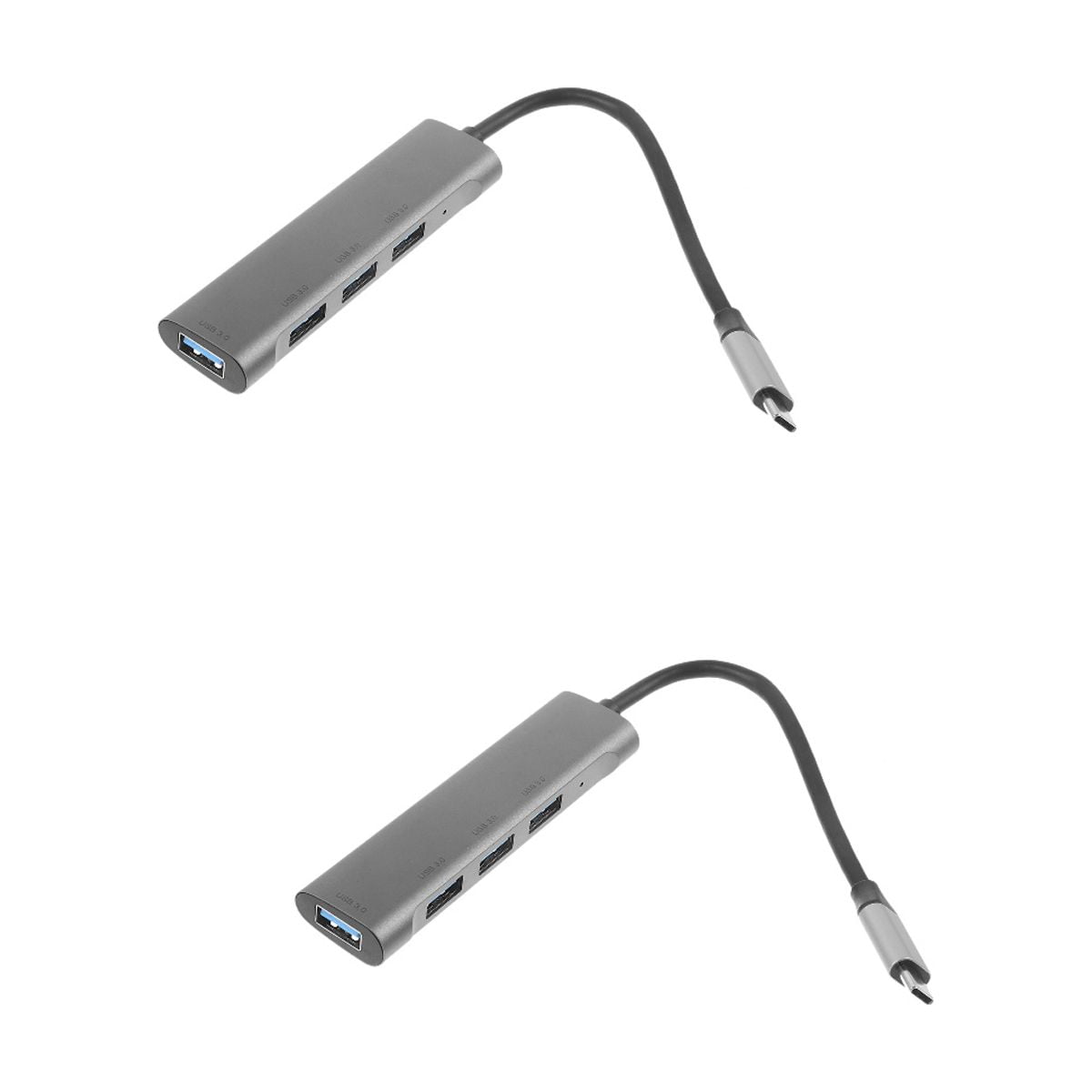 2pcs USB Hub USB-C 4 Ports USB Hub USB Splitter For Laptop Computer USB ...