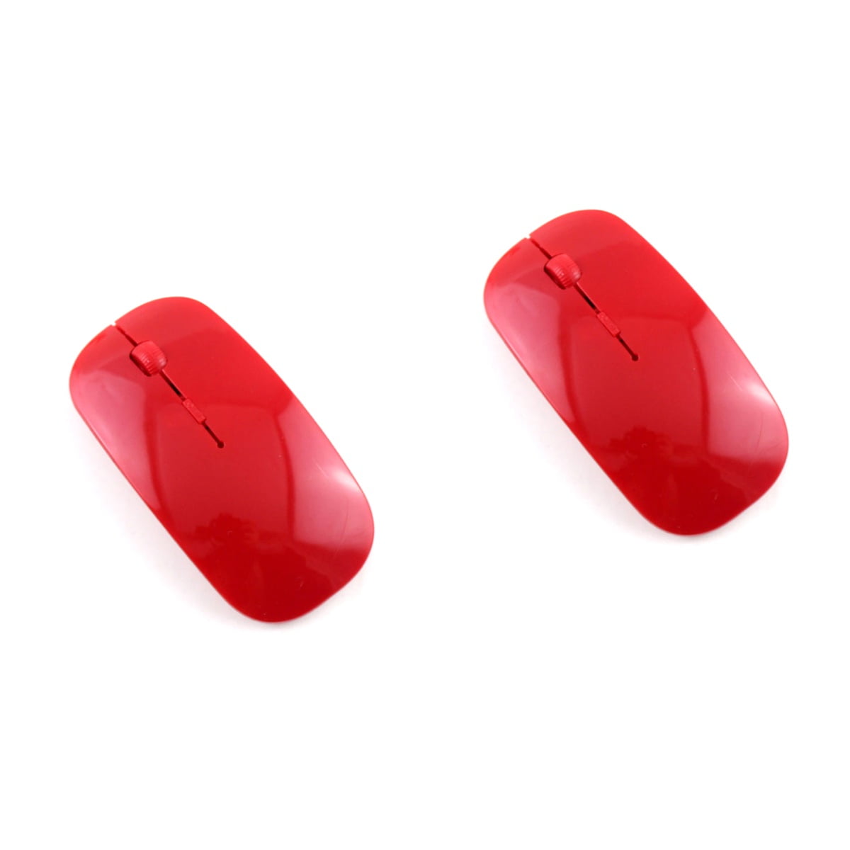 2pcs Ultra Thin Slim Mini 2.4GHz 1200 DPI USB Wireless Optical Mouse ...