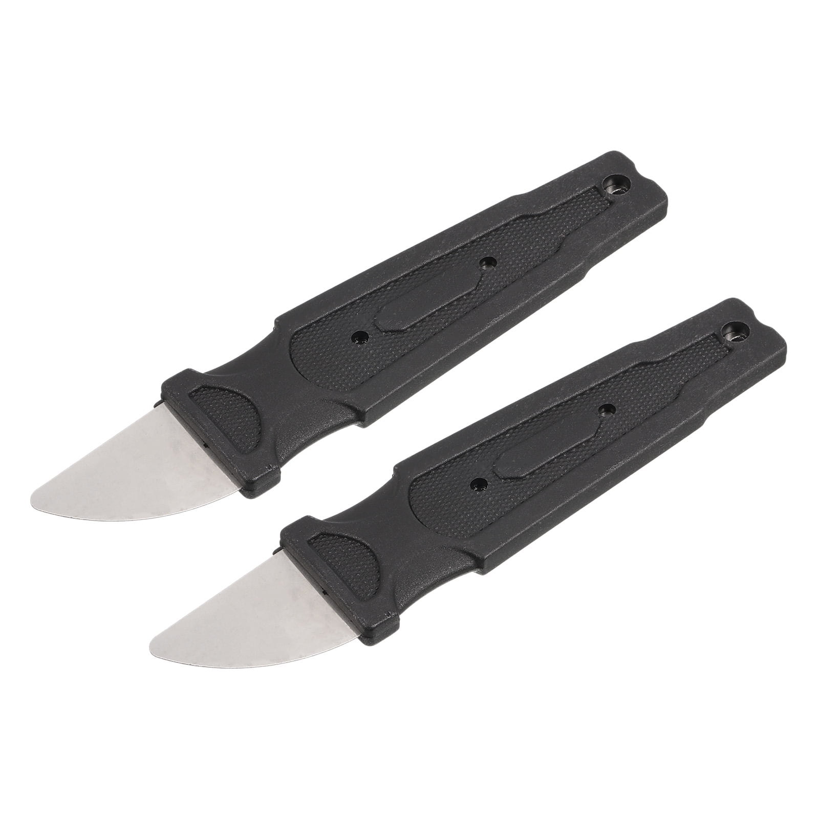 2pcs Ultra Thin Spudger Opening Pry Bar Tool Stainless Steel Curved Pry ...