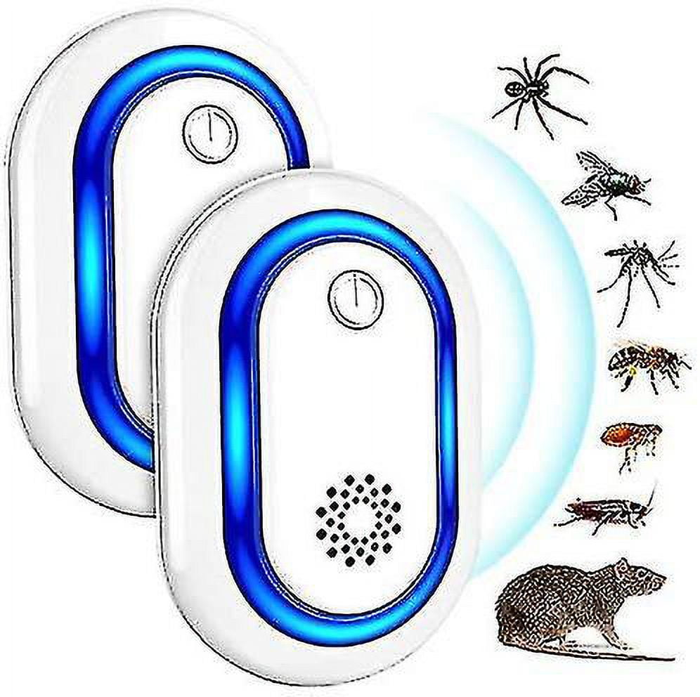 2pcs Ultrasonic Insect Repellent Ultrasonic Mouse Ultrasonic Repeller ...