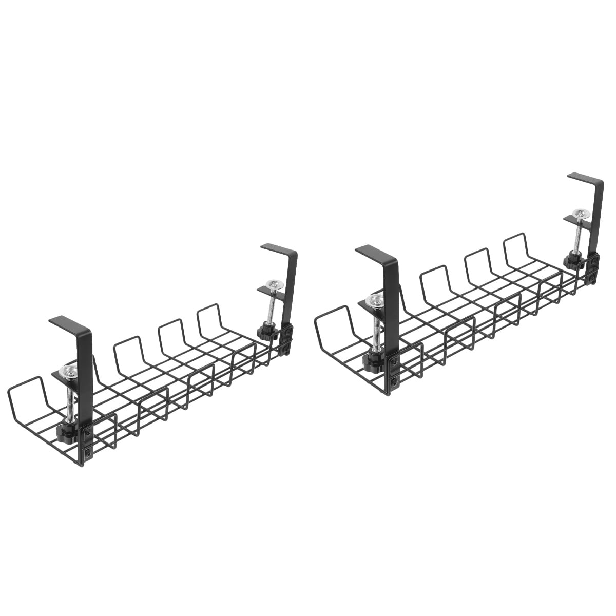 RENACLIPY Chic Under Desk Cable Management Tray Thick Material for Easy ...