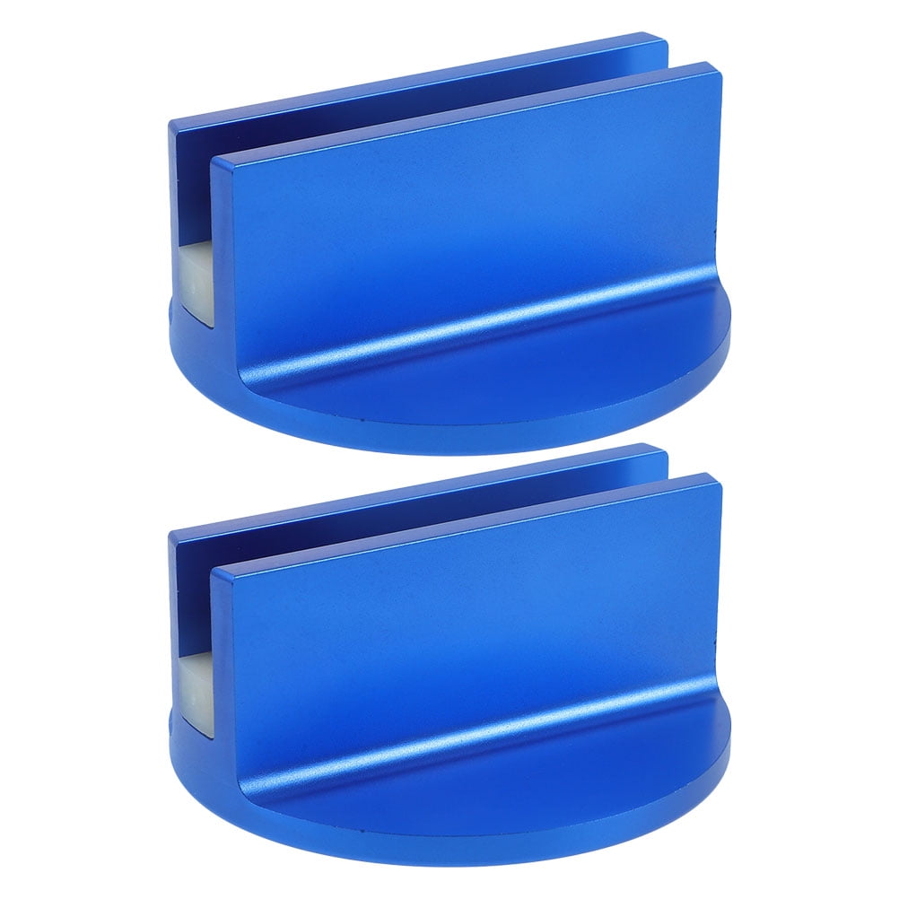 2pcs Universal Aluminum Grooved Magnetic Jack Pads Pinch Weld Frame ...