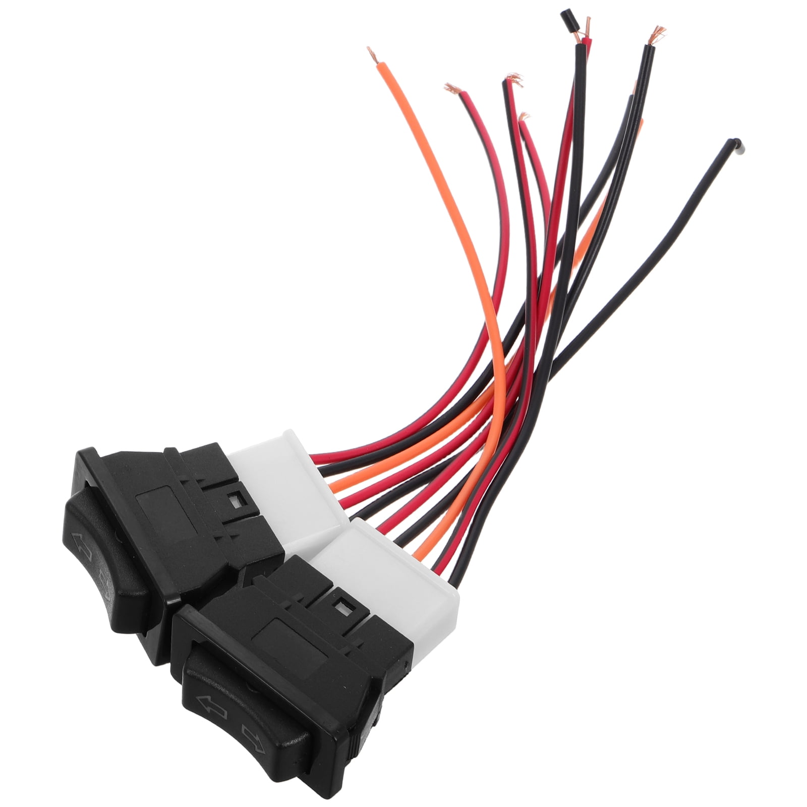 2pcs Car Power Window Control Switch with Wiring Harness for Automobile ...