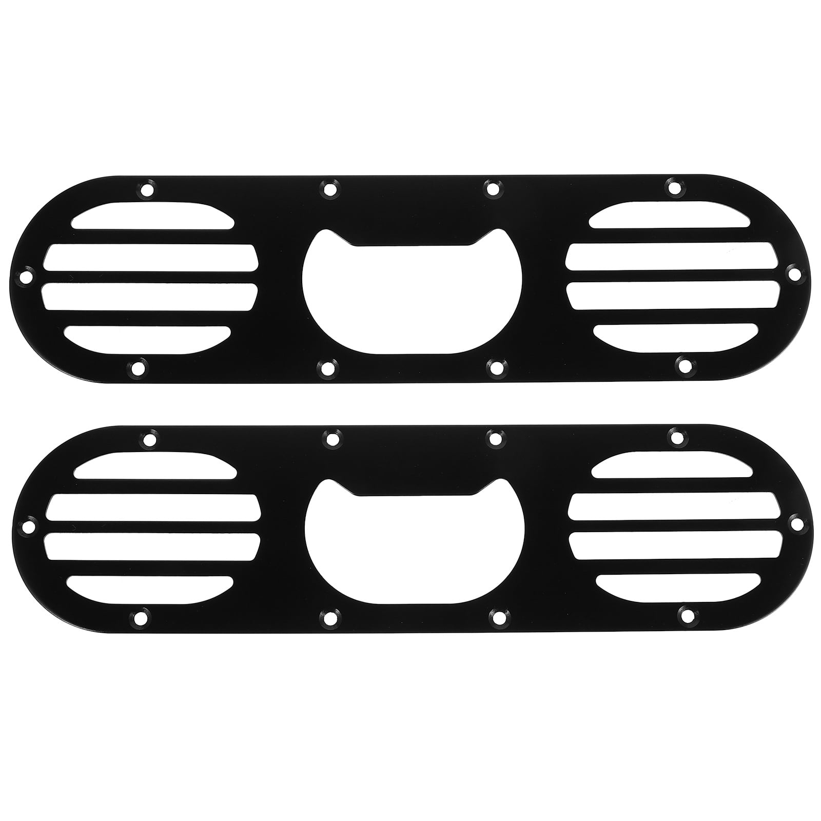 2pcs Universal Rear Bumper Diffuser Air Diversion Panel for Car ...