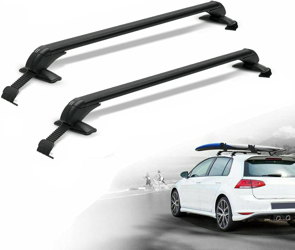 2pcs Universal Rooftop Cross Bar Car Top Roof Rack Cross Bar Luggage ...