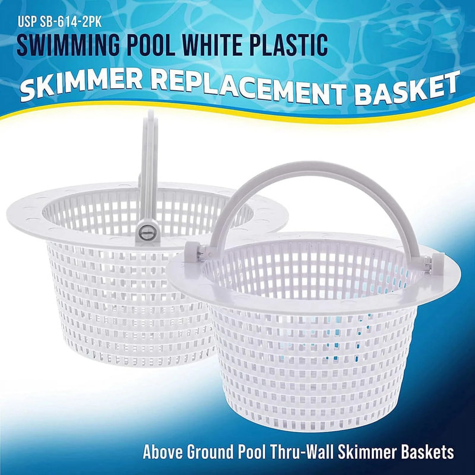 2pcs Universal Skimmer Basket Pool Cleaning Tools Plastic Replacement ...