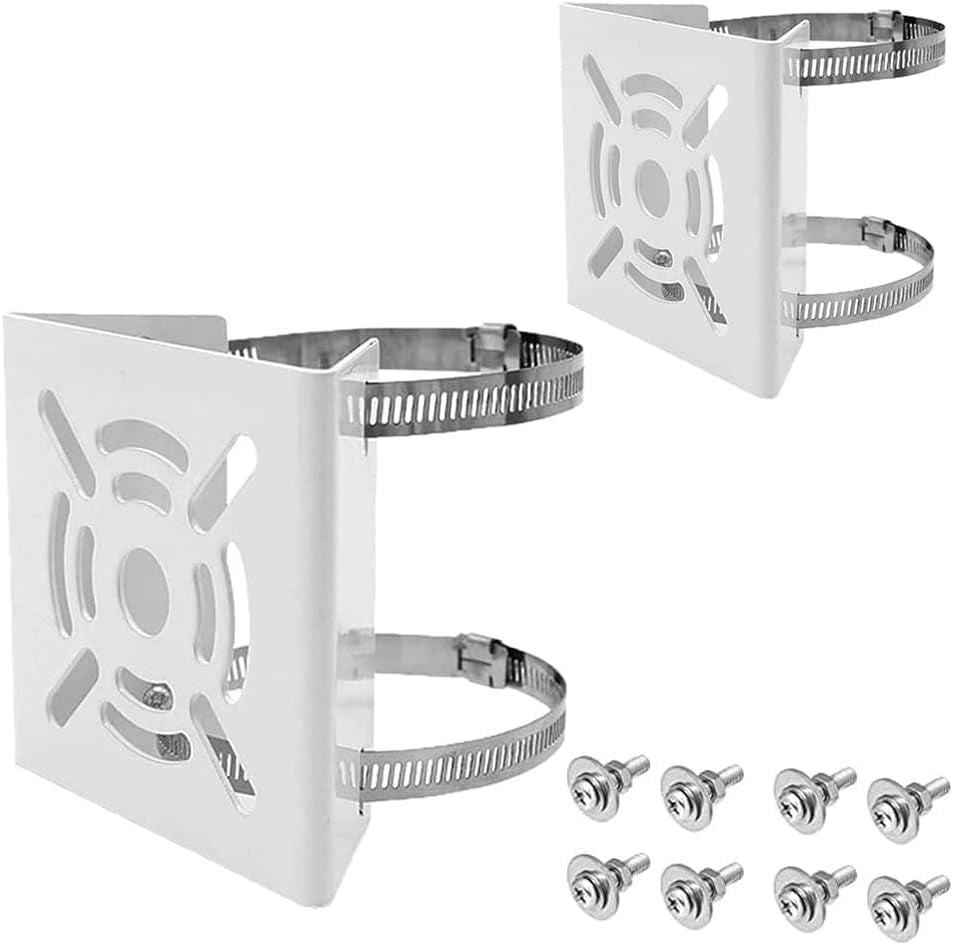 2pcs Universal Vertical Pole Mount Adapter with 2 Loops(8 inches ...