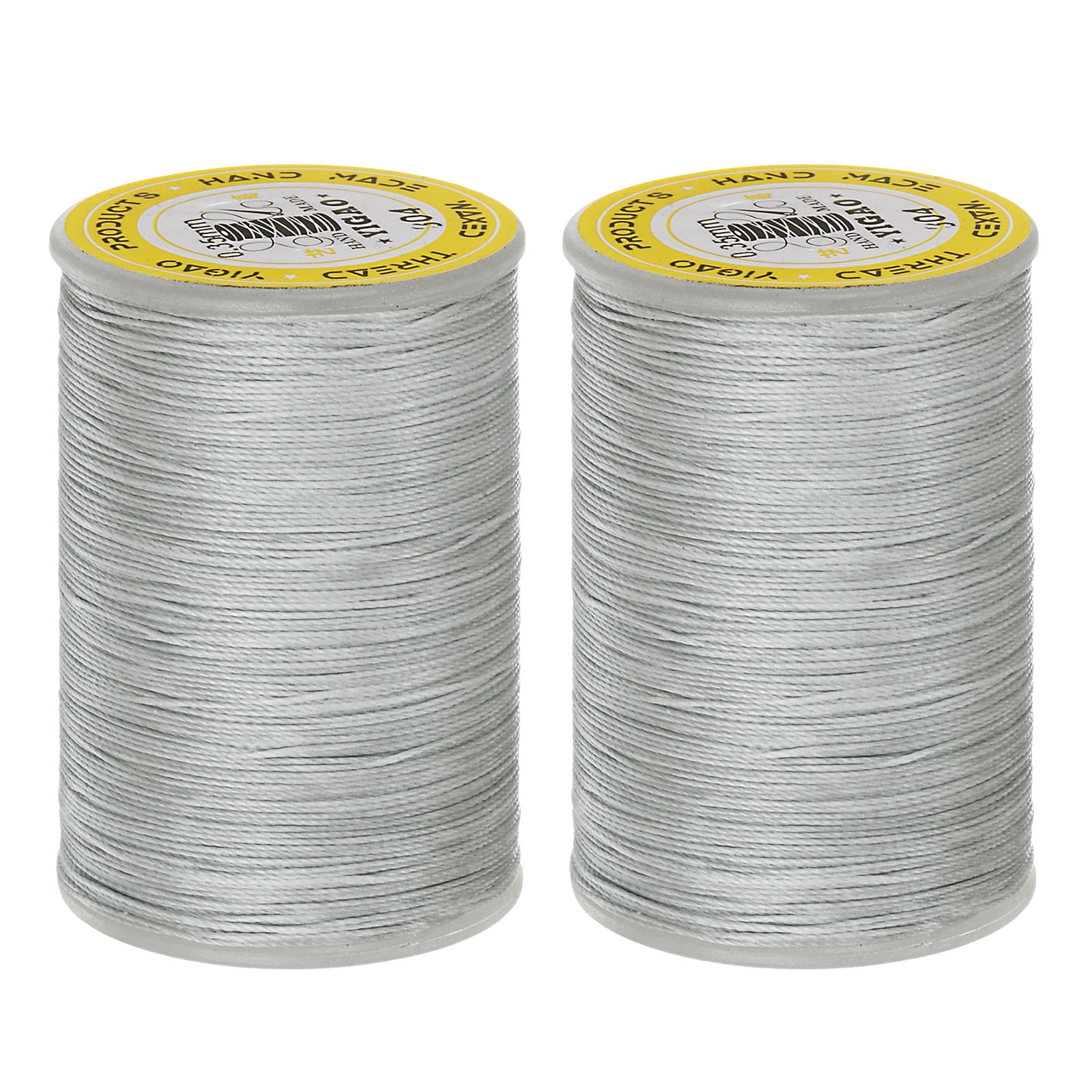 2pcs Upholstery Sewing Thread 328 Yards 300m Polyester String, Grey ...