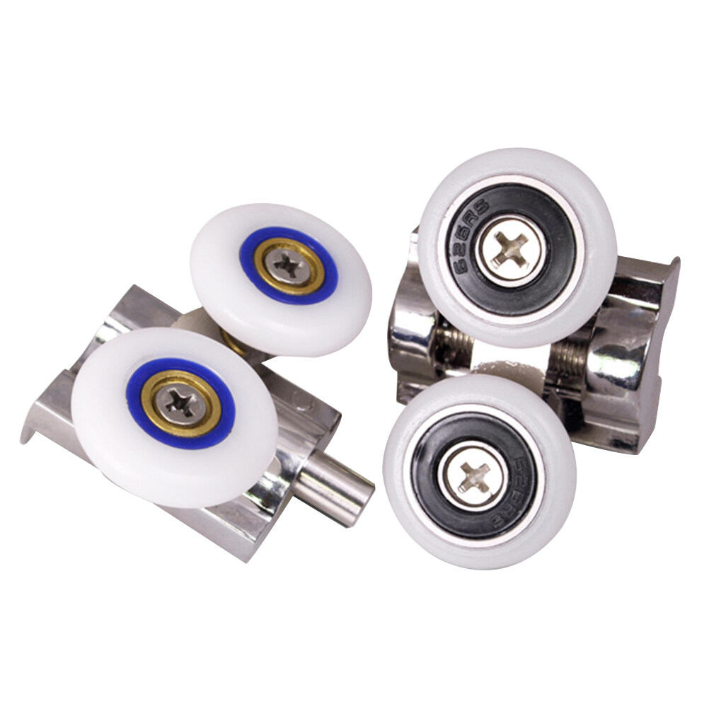 2pcs Upper and Lower Wheels Of Double Wheeled Mobile Pulley Spring ...
