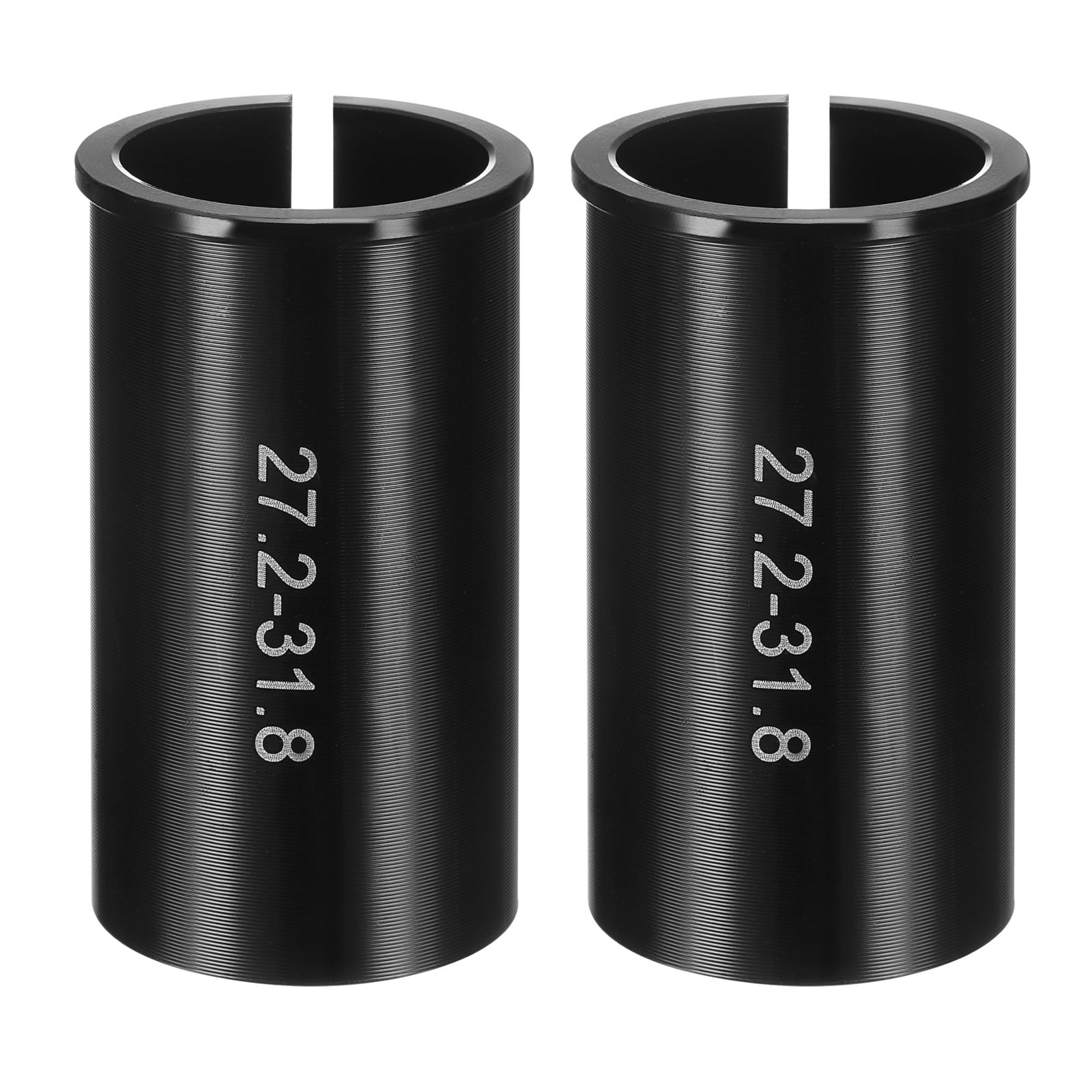 2pcs Uxcell Alloy Bike Seat Post Reducer Shim 27.2mm to 31.8mm 60mm ...