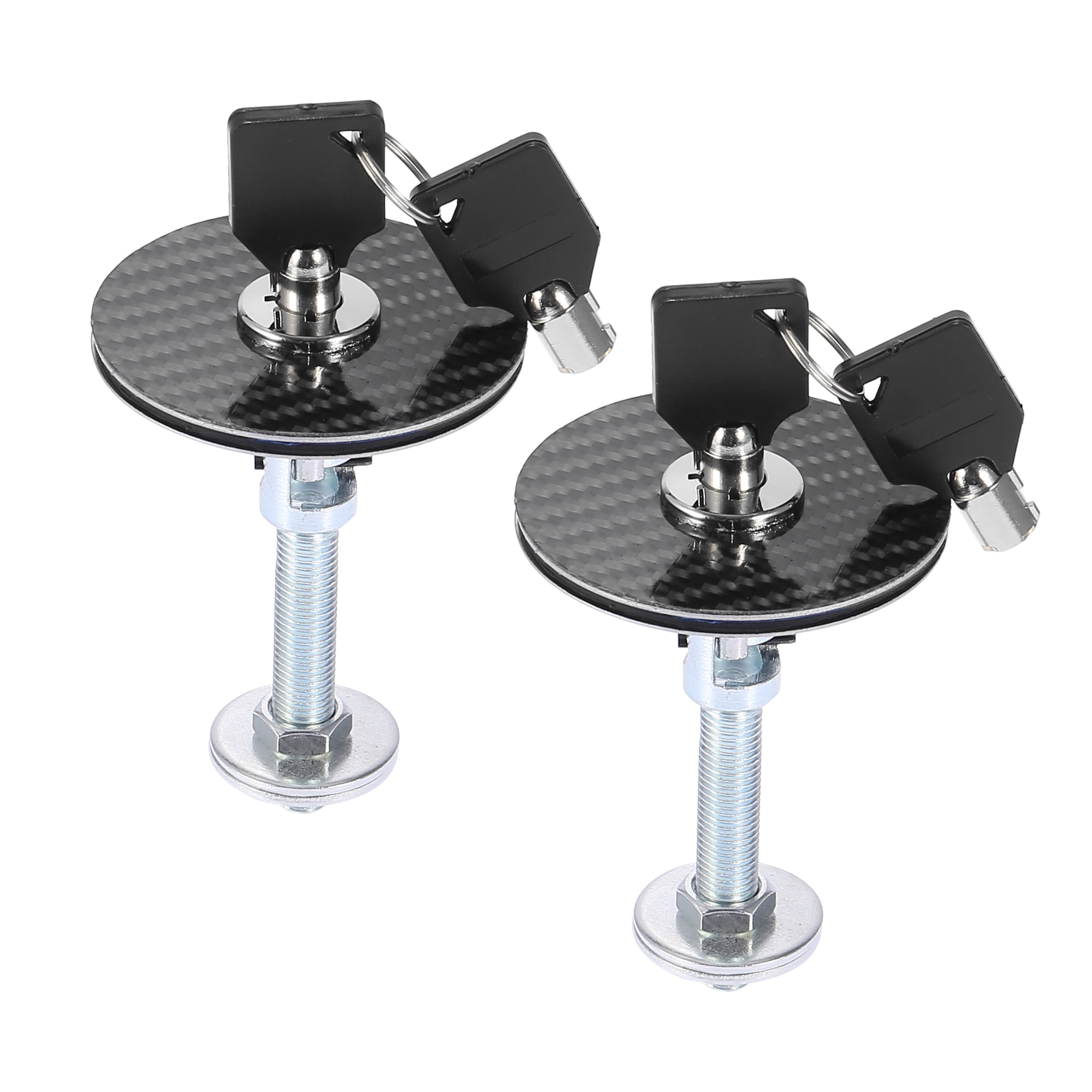 Unique Bargains 2pcs Vehicle Engine Hood Latch Lock Quick Release Hood ...