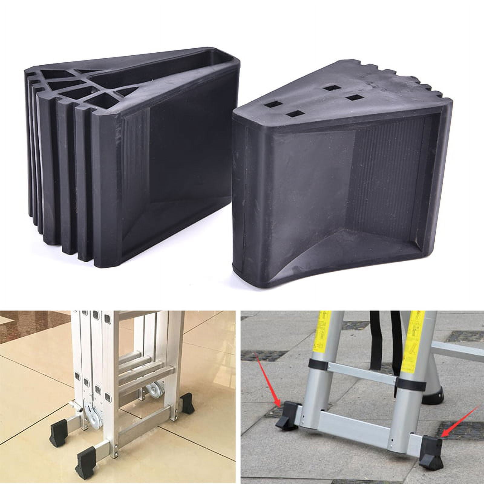 2pcs Versatile Ladder Covers Foldable Ladder Foot Cover Non-skid Ladder ...