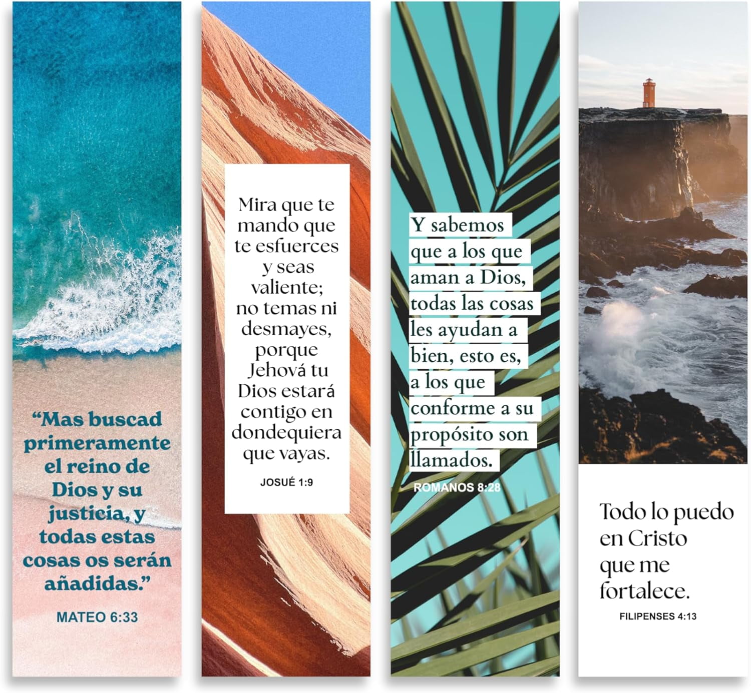 2pcs Verses Bookmarks, 8x2inch Variety pack Bookmarks, Bookmark, Page ...