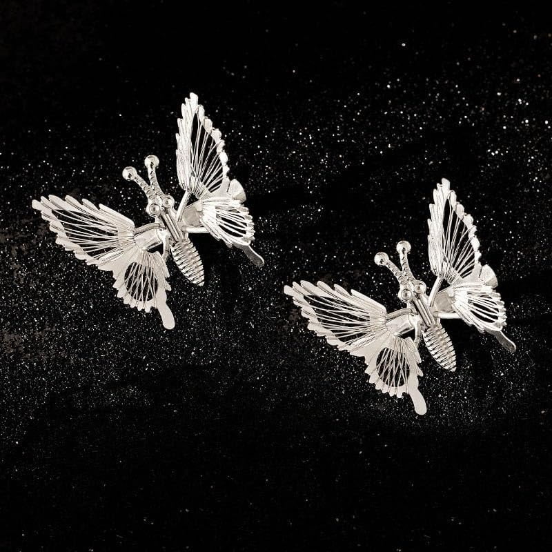 2pcs of Vintage Retro 3D Butterfly Hair Clips, Featuring an Outstanding ...