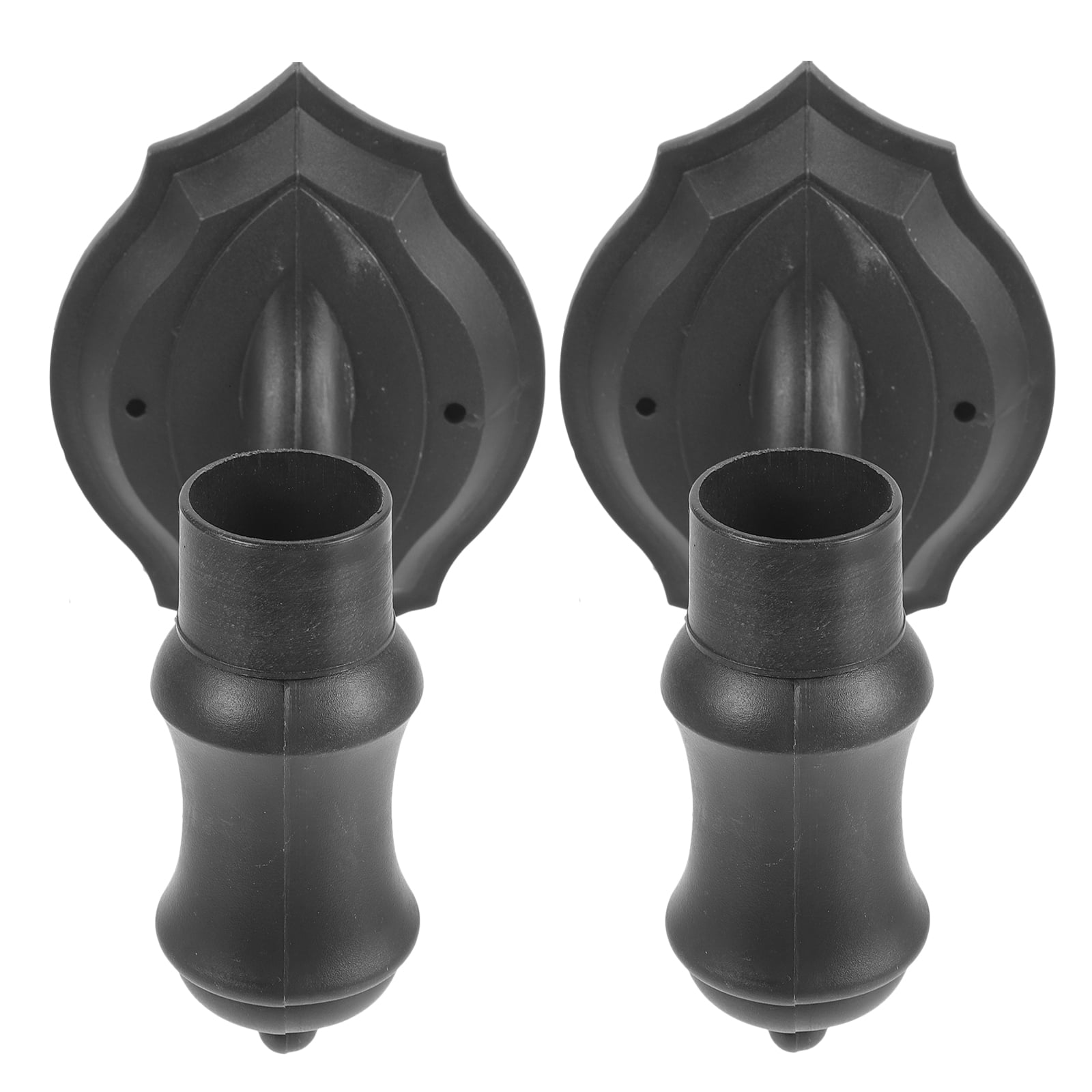 2pcs Wall Lamp Holders Industrial Light Fixtures Wall Solar Light ...