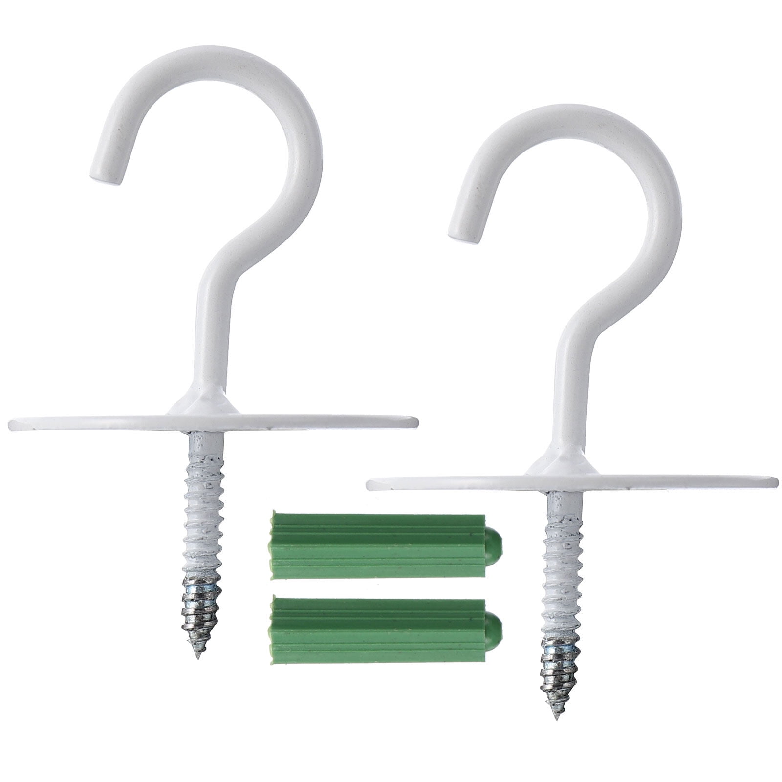 2pcs Wall Mount Hangers Iron Ceiling Hook Plants Hanging Hooks for Outdoor - Walmart.com