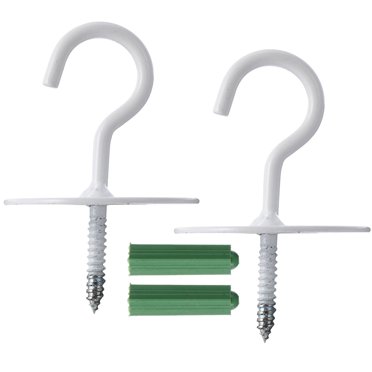 2 Pieces Mount Hangers, Wall Hooks With Flexible Spring, Wall Plate ...