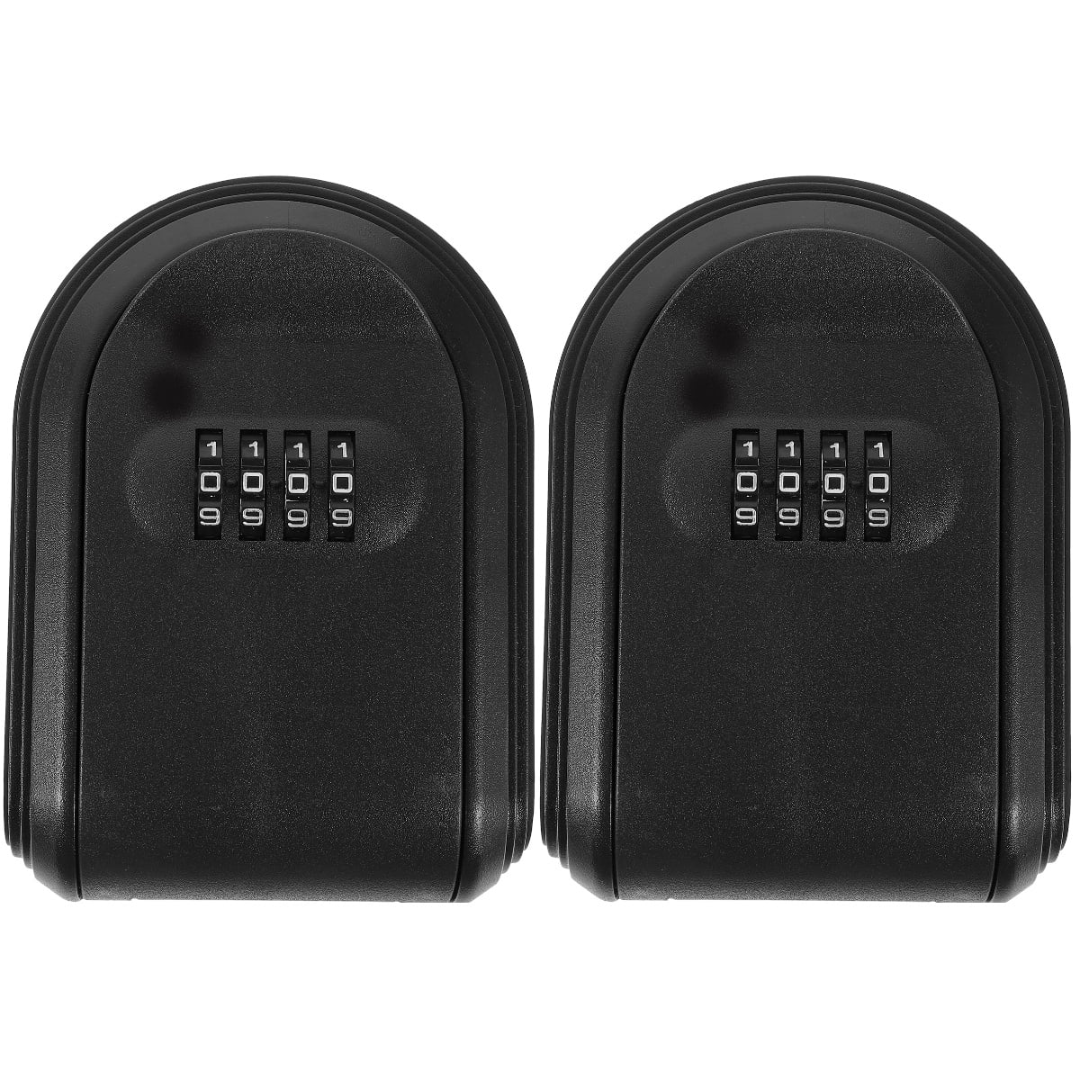 2pcs Wall Mount Key Lock Box Combination Lock Key Hider Large Key ...
