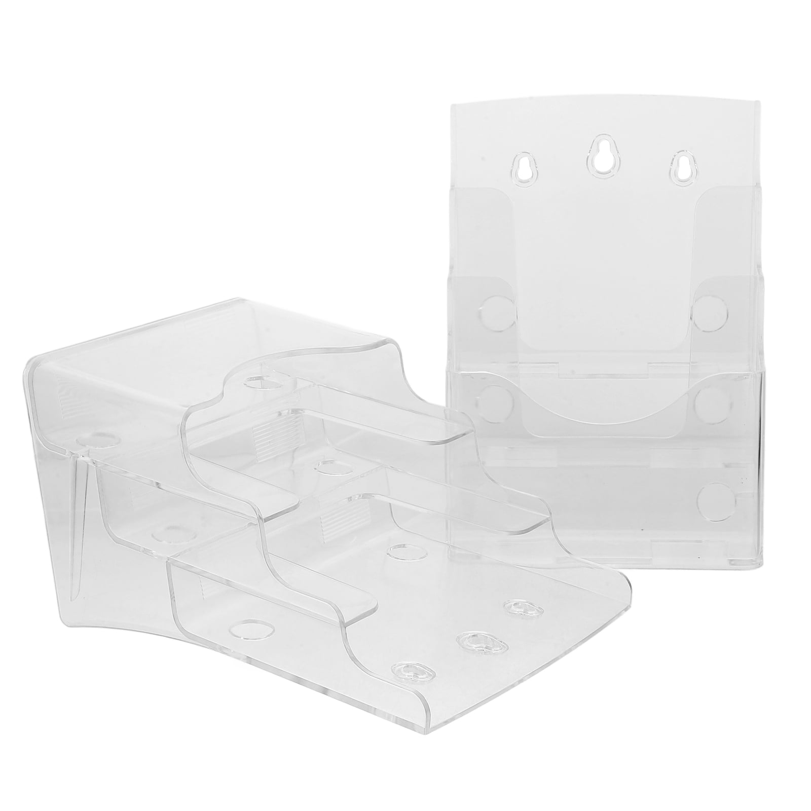 2pcs Wall Mounted File Document Holder Desktop Booklet Display ...