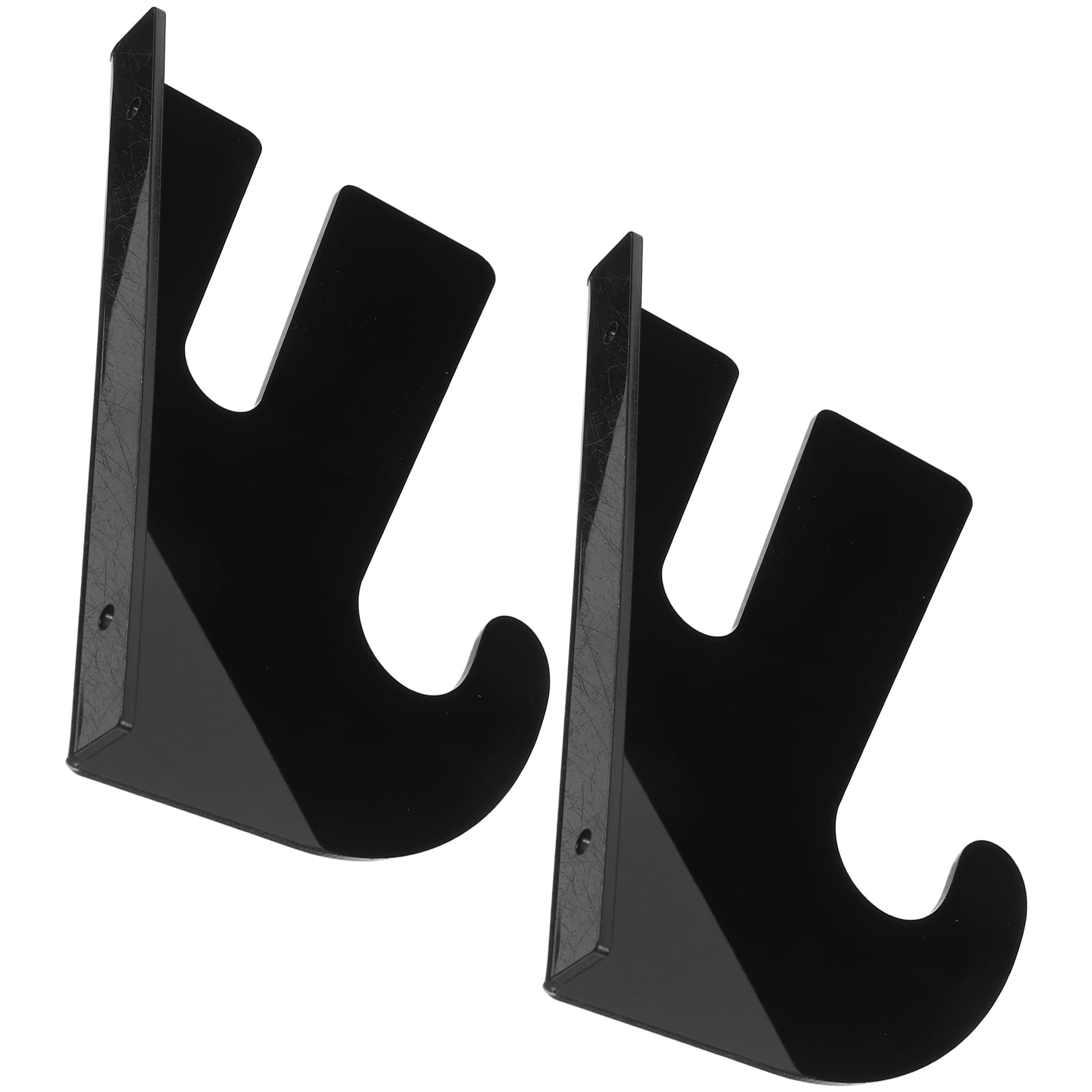 Horizontal Skateboard Wall Mount Display Rack for Storage Acrylic Black ...