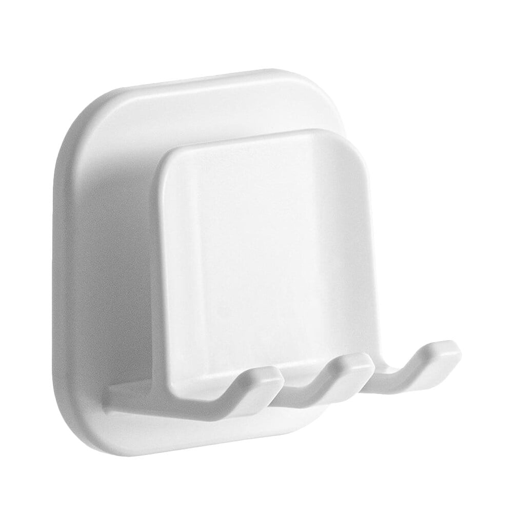 2pcs Wall Toothbrush Holder Self-adhesive Wall Toothbrush Mount For ...