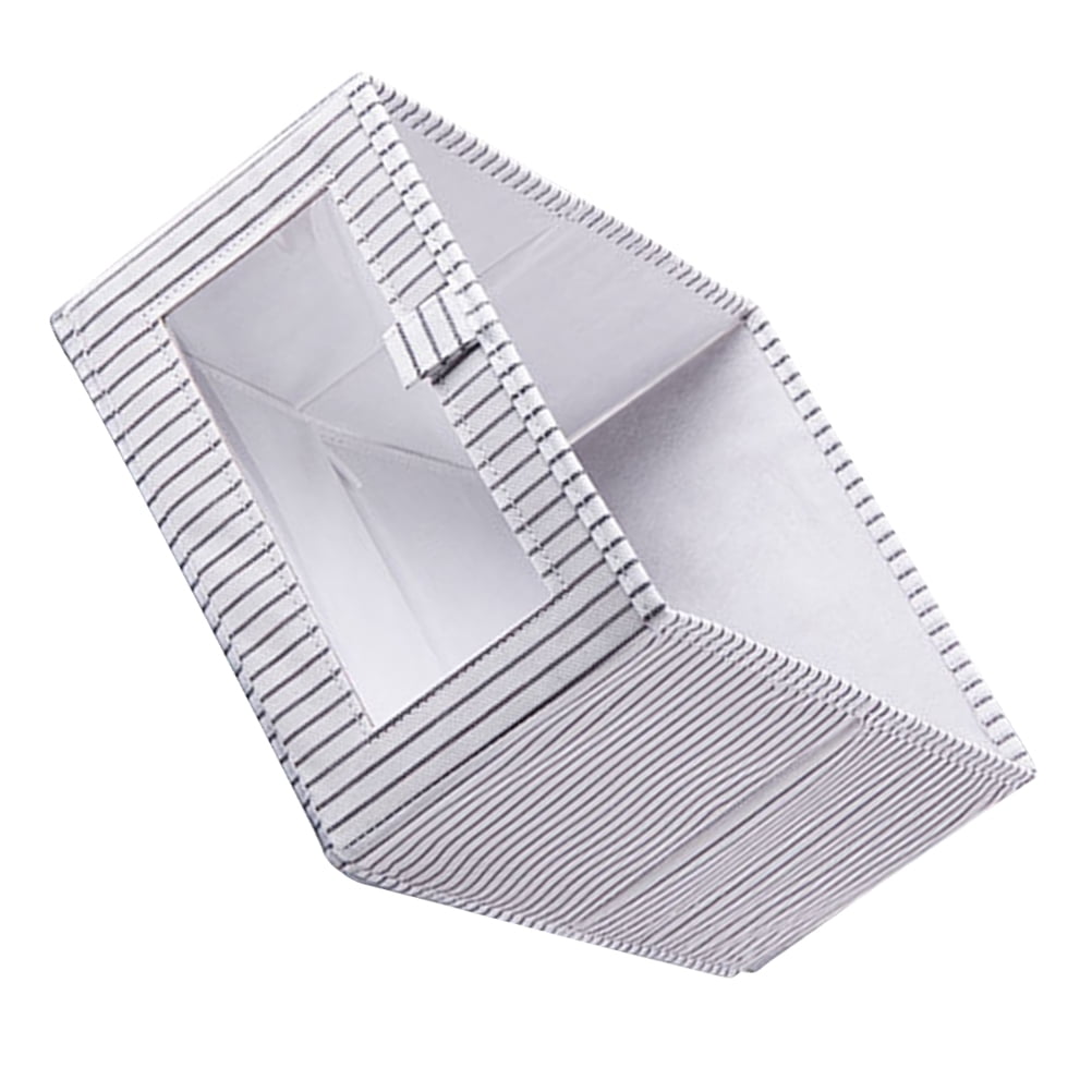 Eease 2pcs Wardrobe Organizing Box Foldable Cloth Storage Box Sundries ...