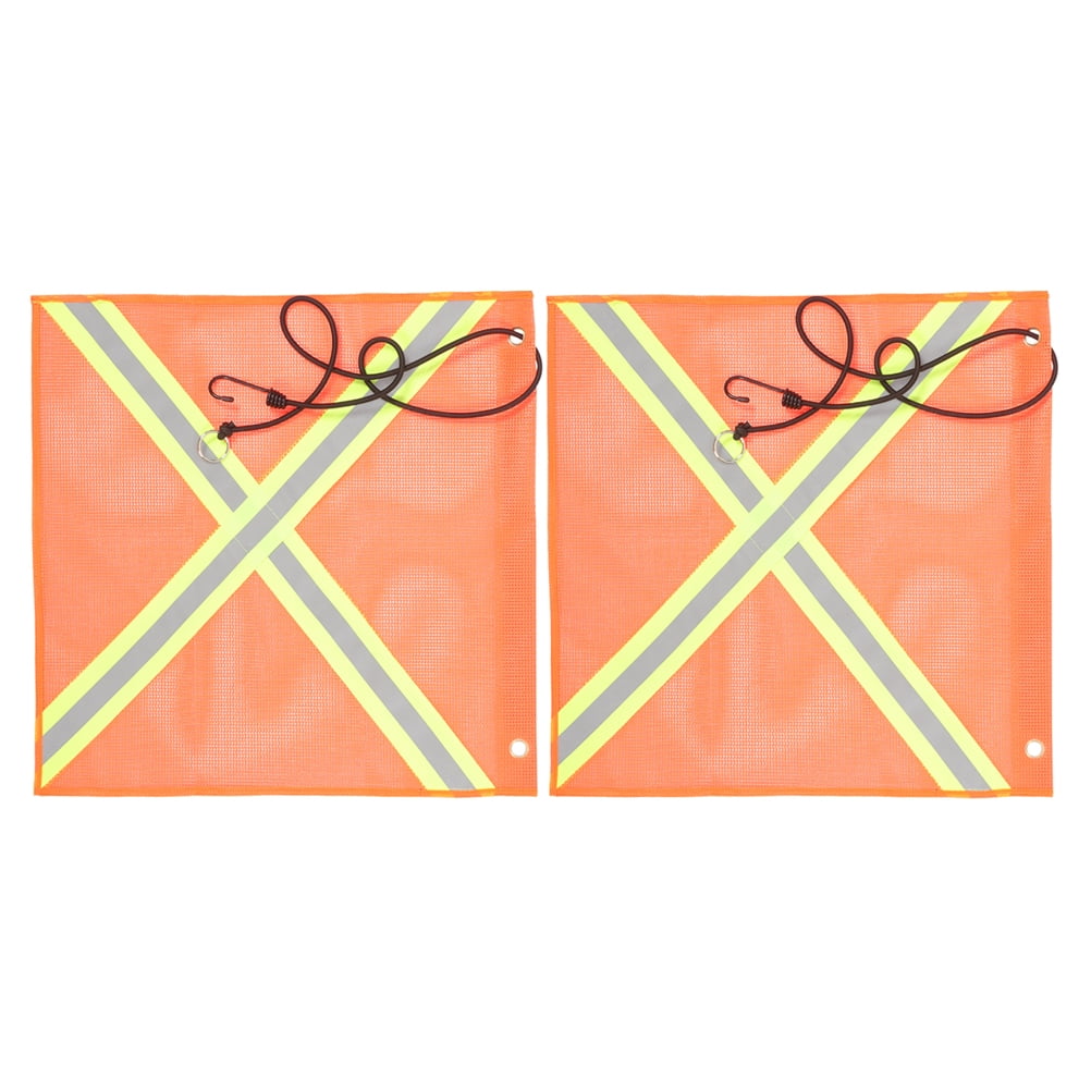 2pcs Warning Flag Safety Flag Safety Warning Flag Warning Flag For ...