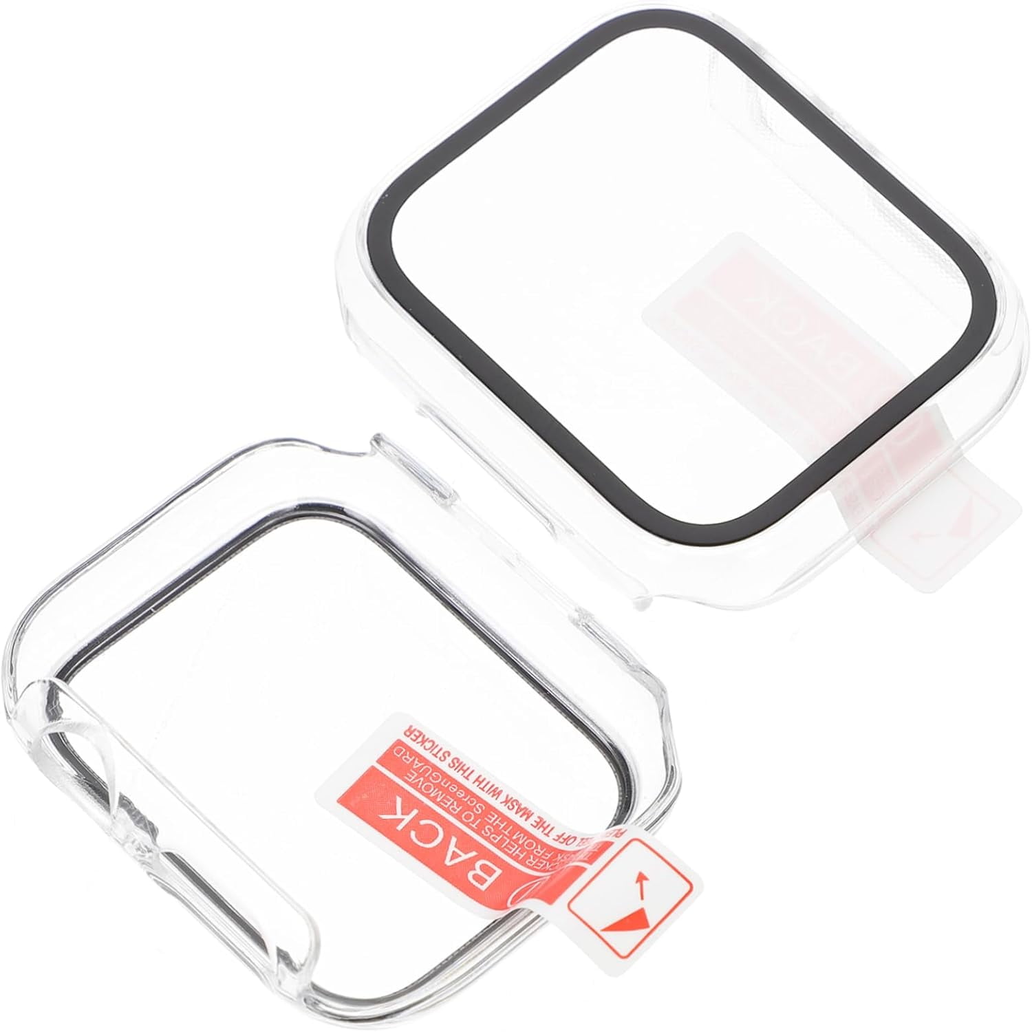 2pcs Watch Tempered Film Replacement Case Smartwatch Screen Protectors ...