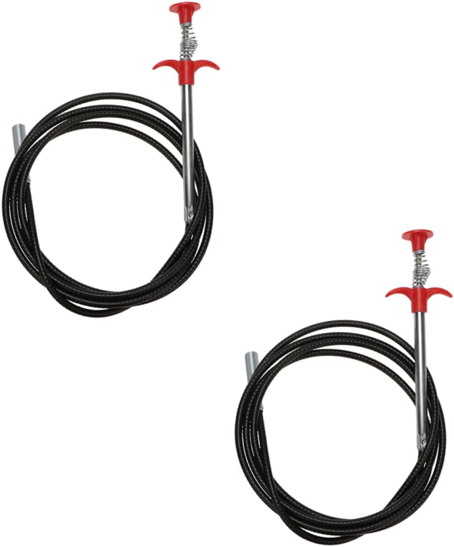 2pcs Water Channel Dredging Artifact Pipe Tool Toilet Hose Household ...