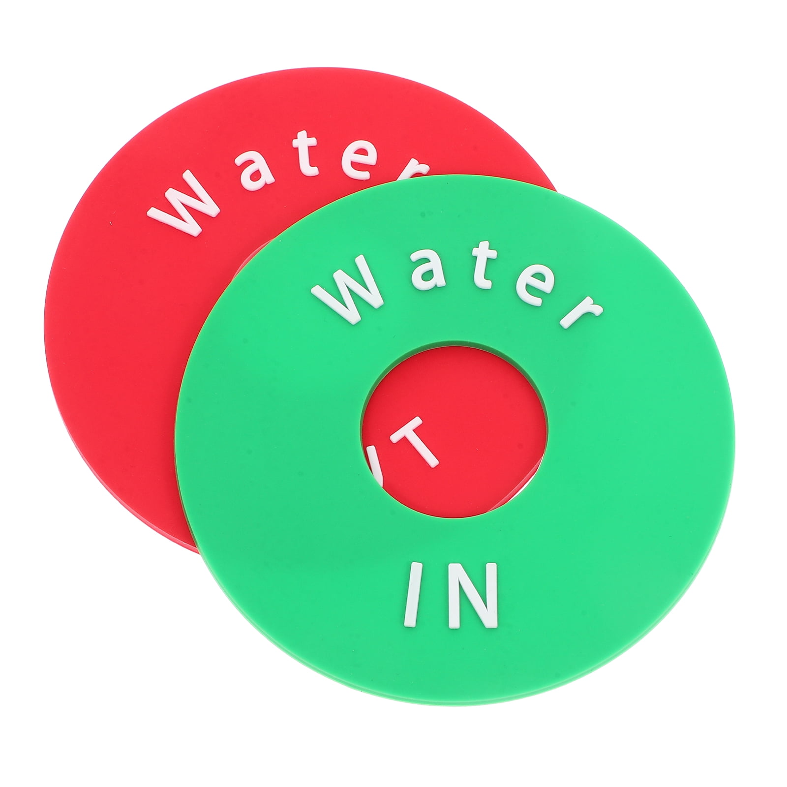 2pcs Water Inlet Outlet Classification Tags Convenient Valve Water ...