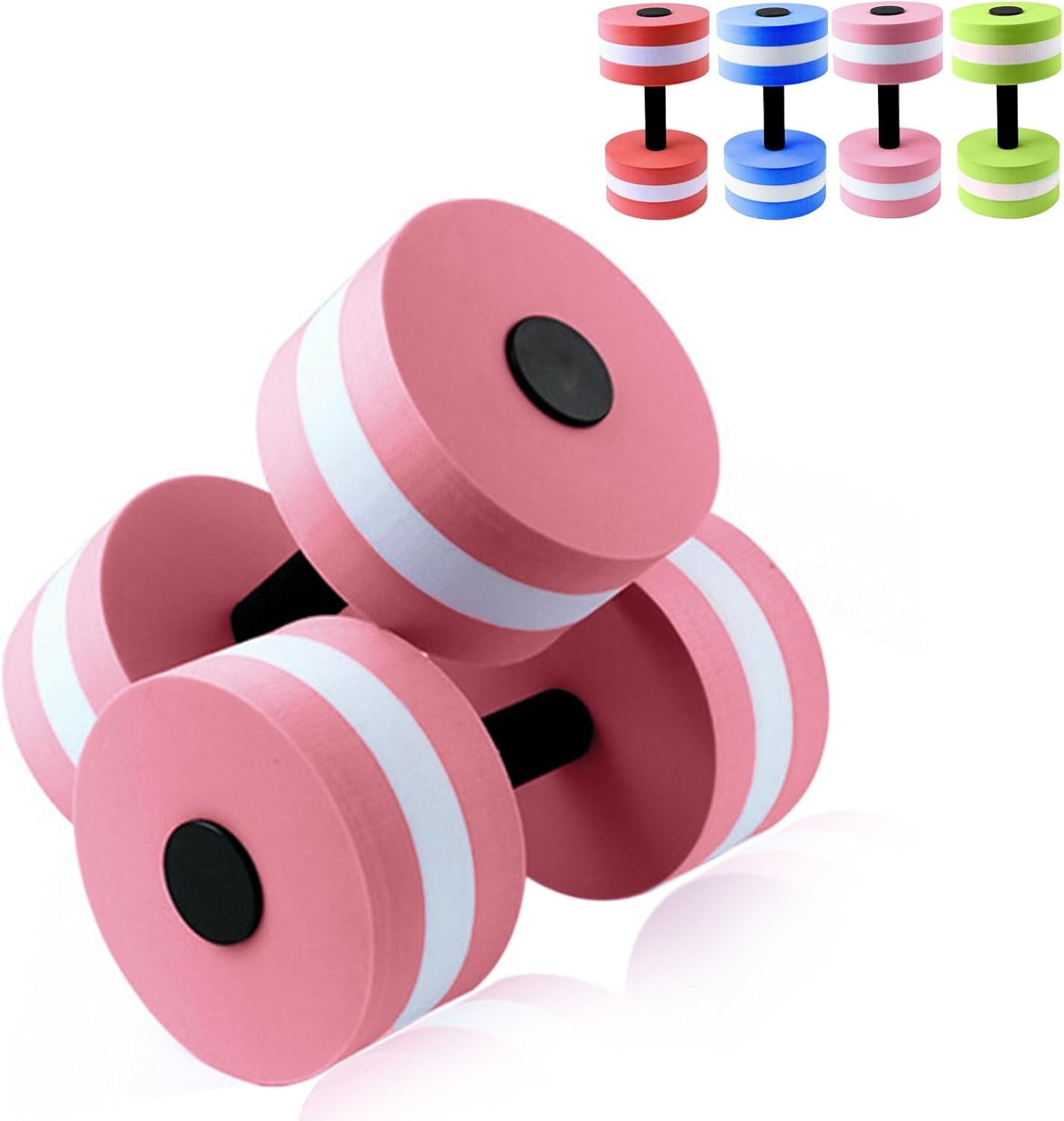 2pcs Water Weights, Resistance Dumbbells For Water Exercise Aerobics ...