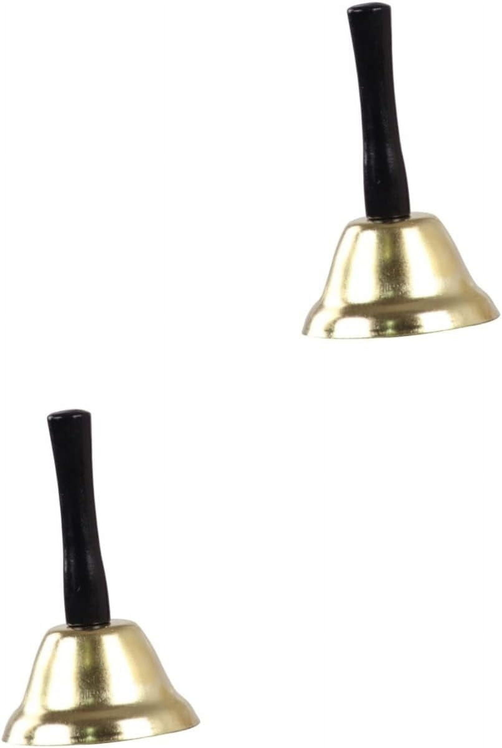 2pcs Wedding Classroom Loud for Golden Bell Hotel Decor Patients Bells ...
