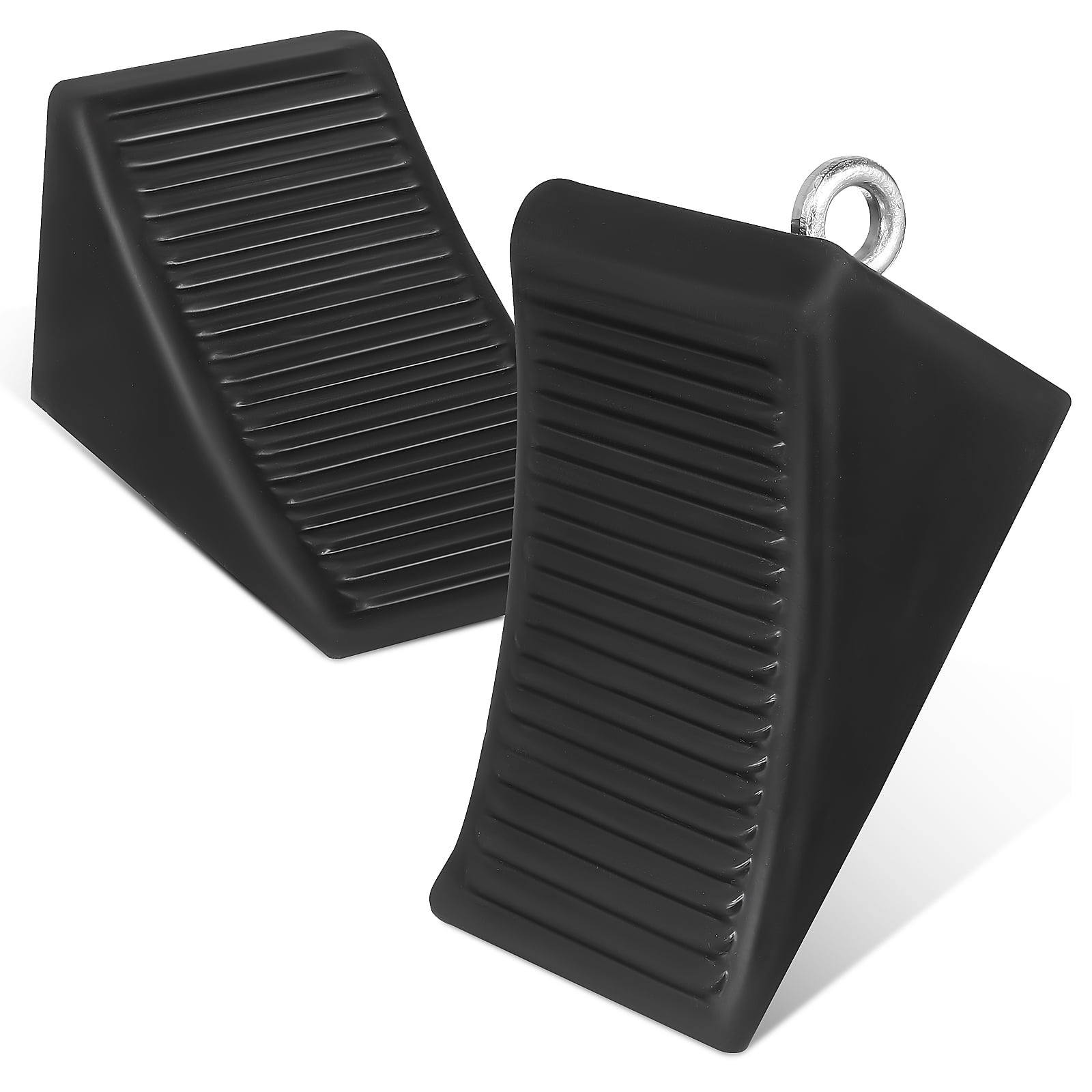 2pcs Wheel Chocks Tire Stoppers Travel Trailers Wheel Blocks Heavy Duty ...